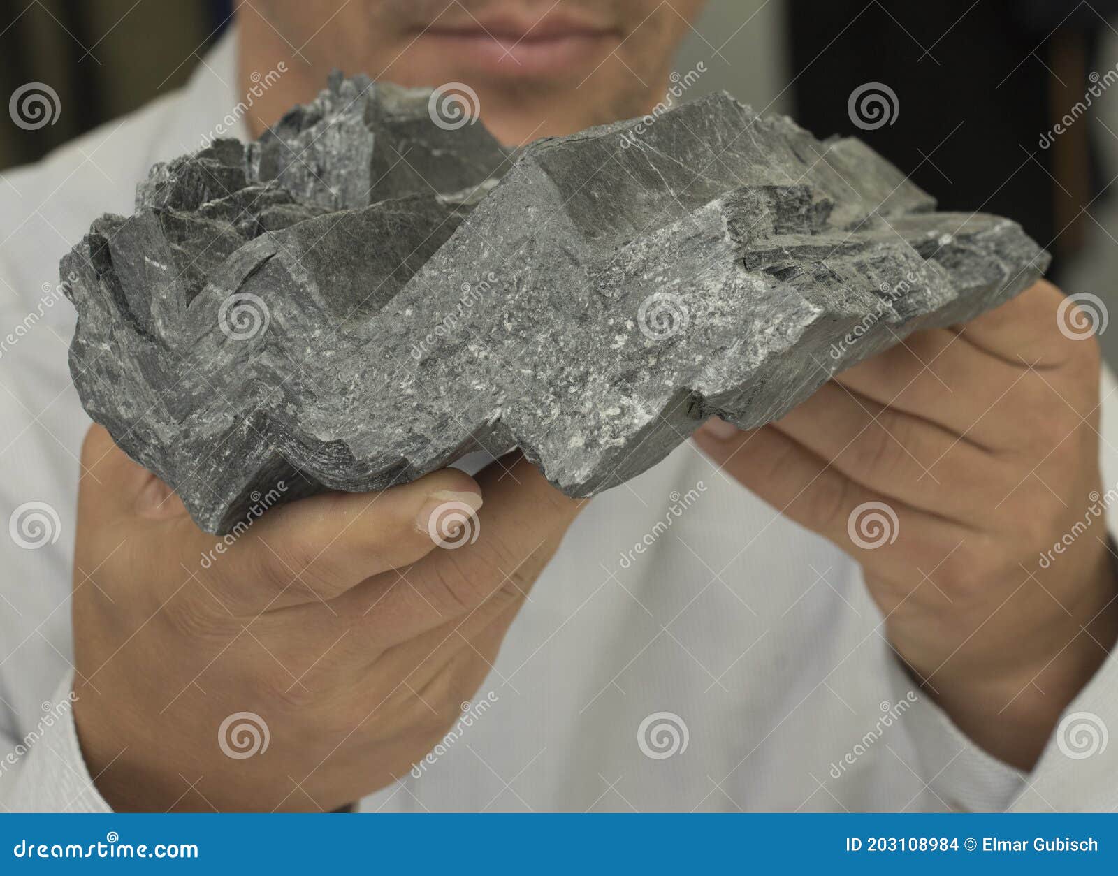 Research in the Field of Geology Stock Photo - Image of production ...