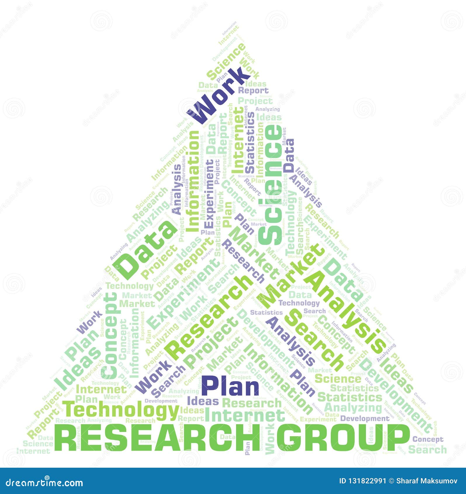 Research Group word cloud stock illustration. Illustration of research ...