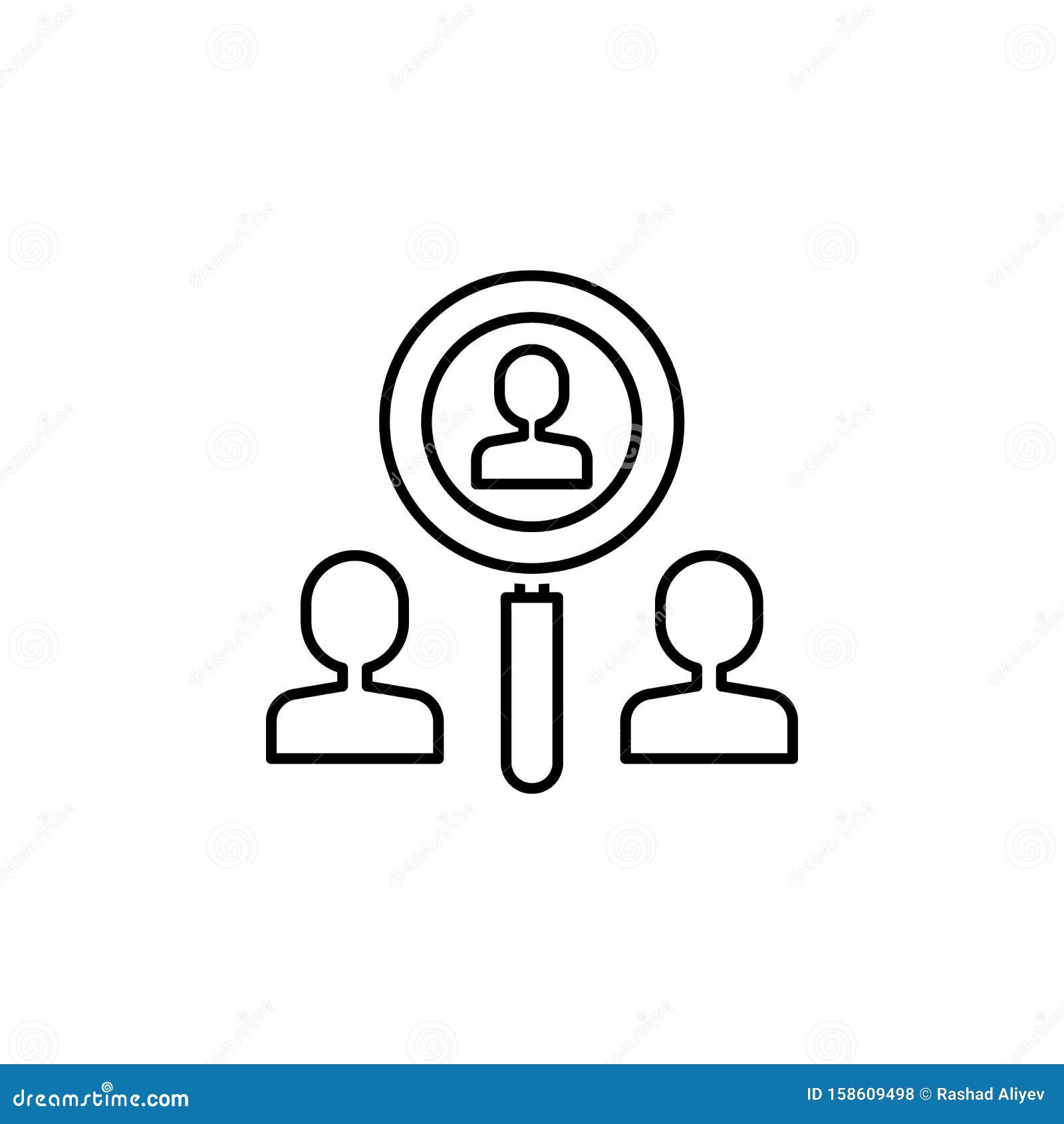 Research Icon. Element of Interview Icon Stock Illustration ...