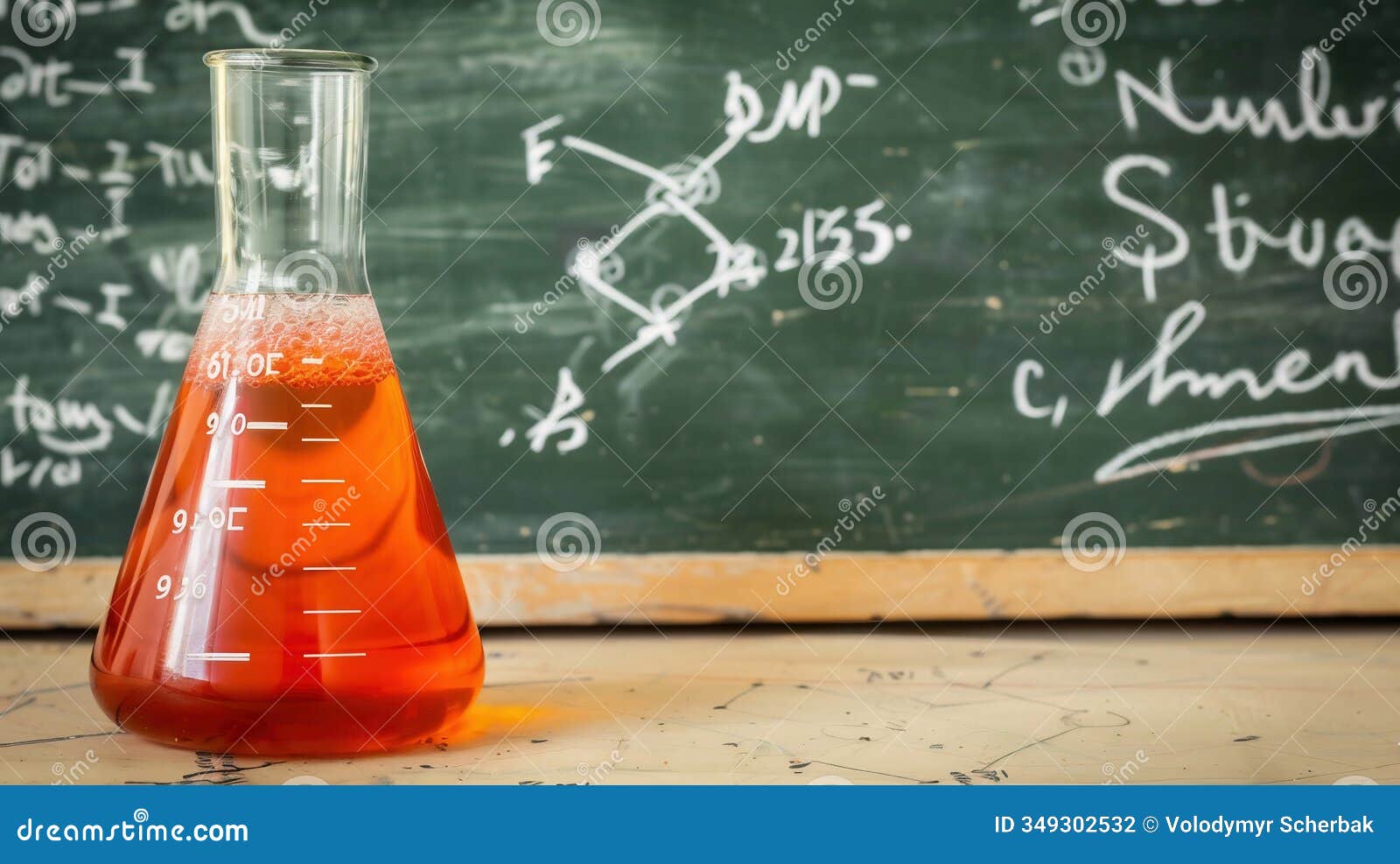 Research and Innovation - Beaker with Formula in Laboratory Stock Photo ...