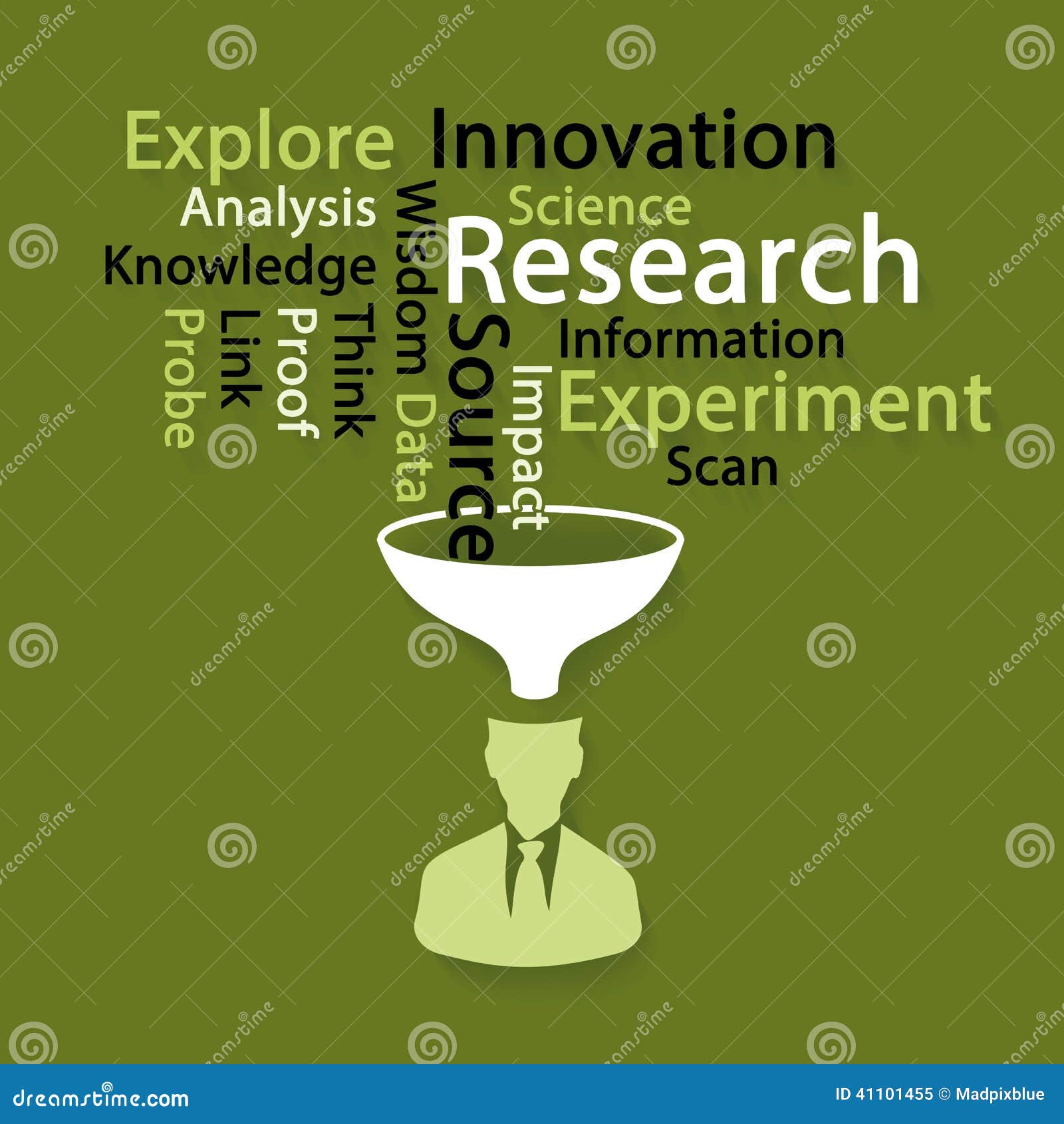 Research stock vector. Illustration of explore, symbol - 41101455