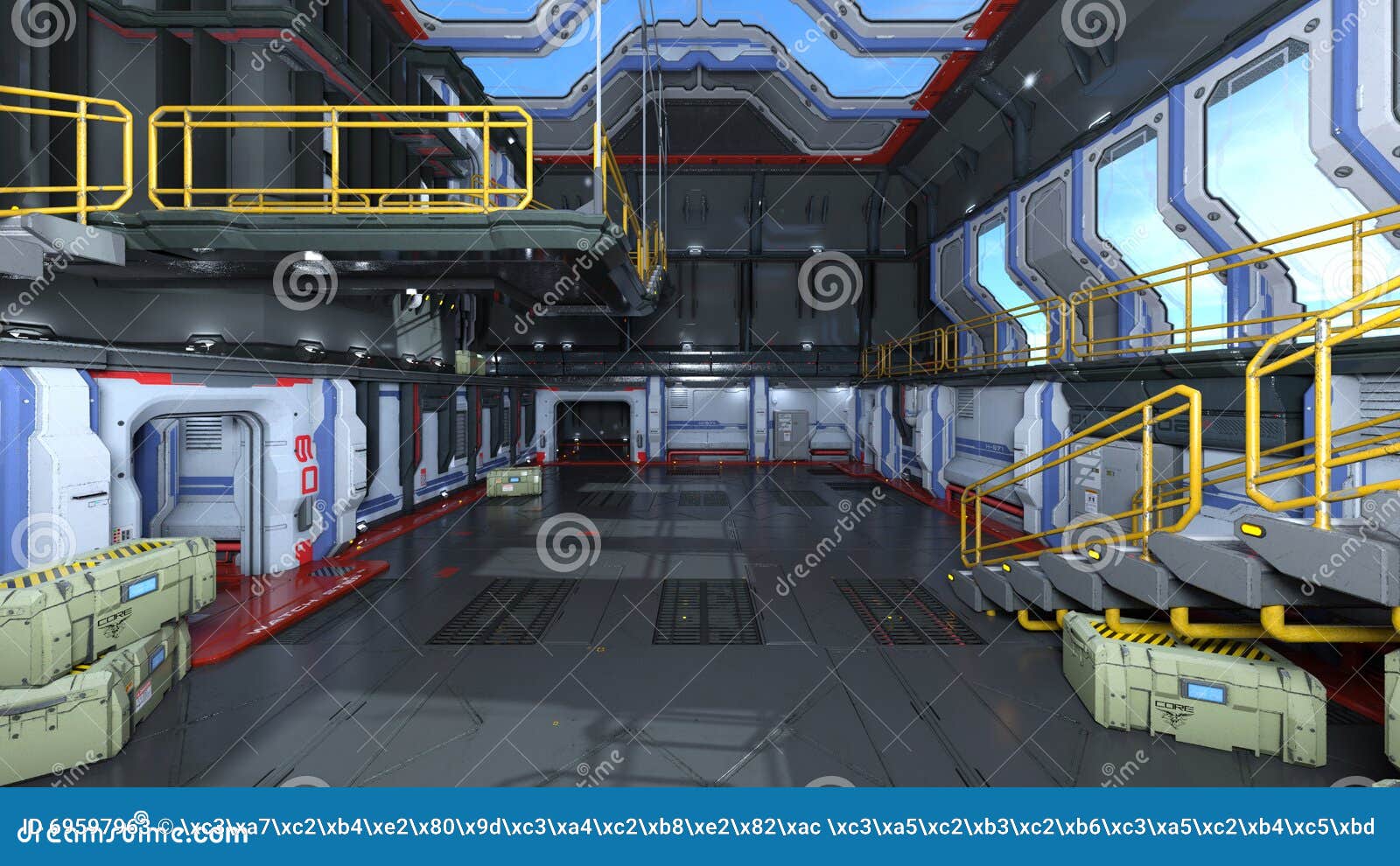 Research institute stock illustration. Illustration of base - 69597963