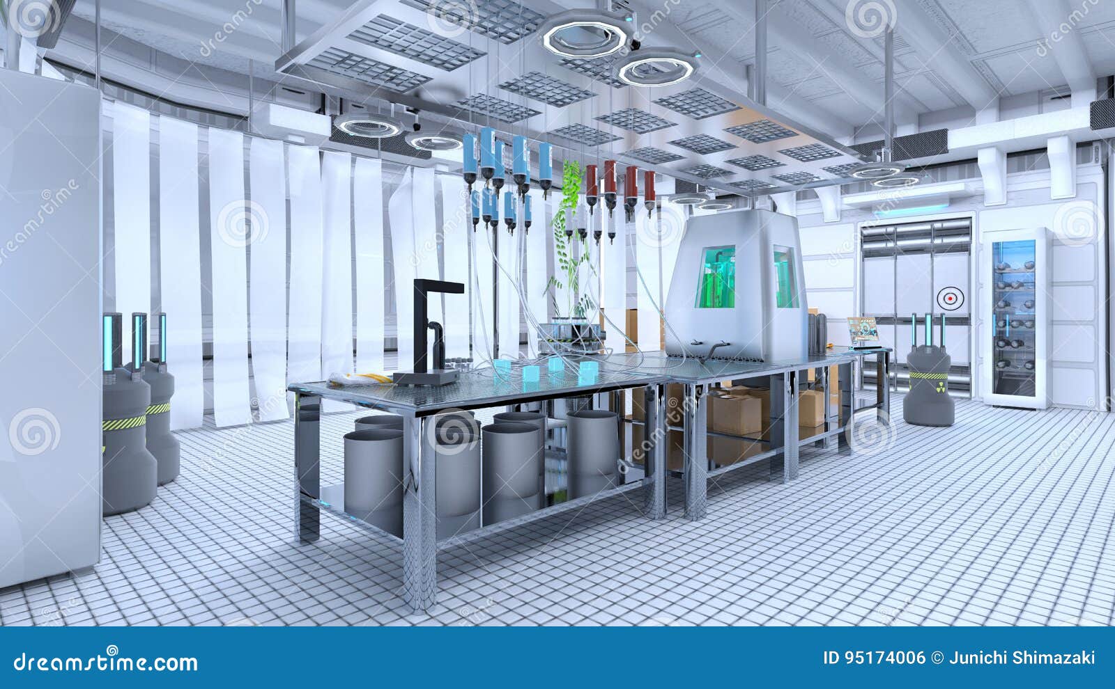 Research institute stock illustration. Illustration of biotechnology ...