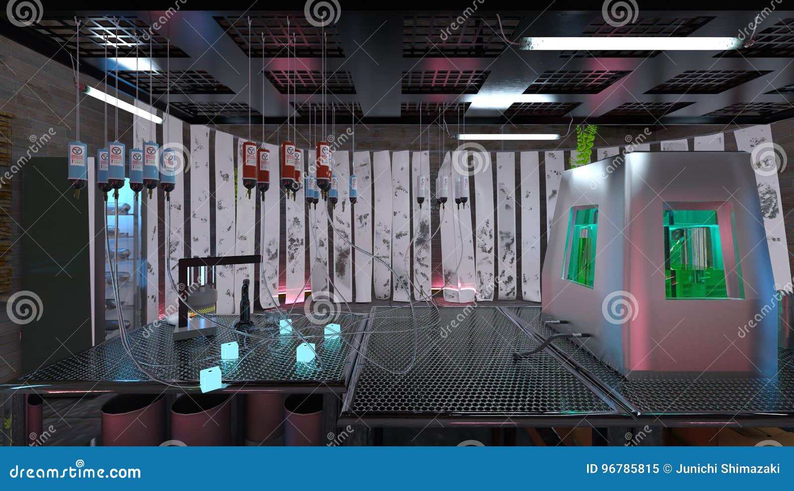 Research institute stock illustration. Illustration of device - 96785815