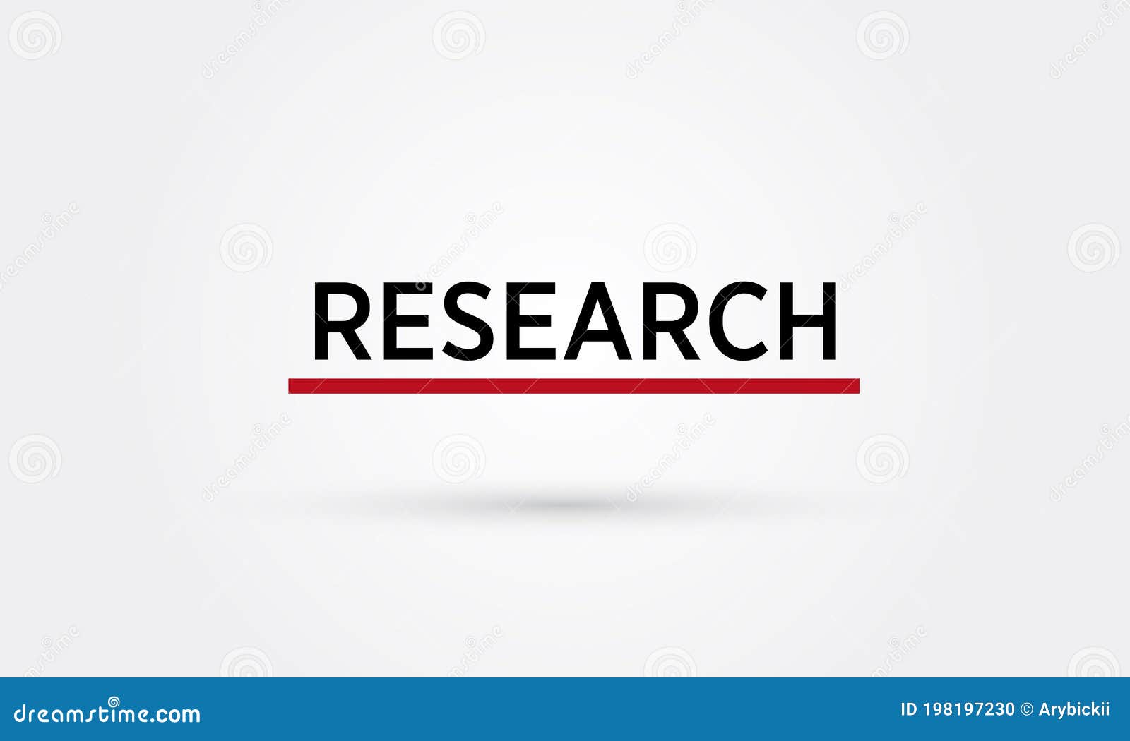 Research Isolated on Abstract Background. Vector Stock Vector ...