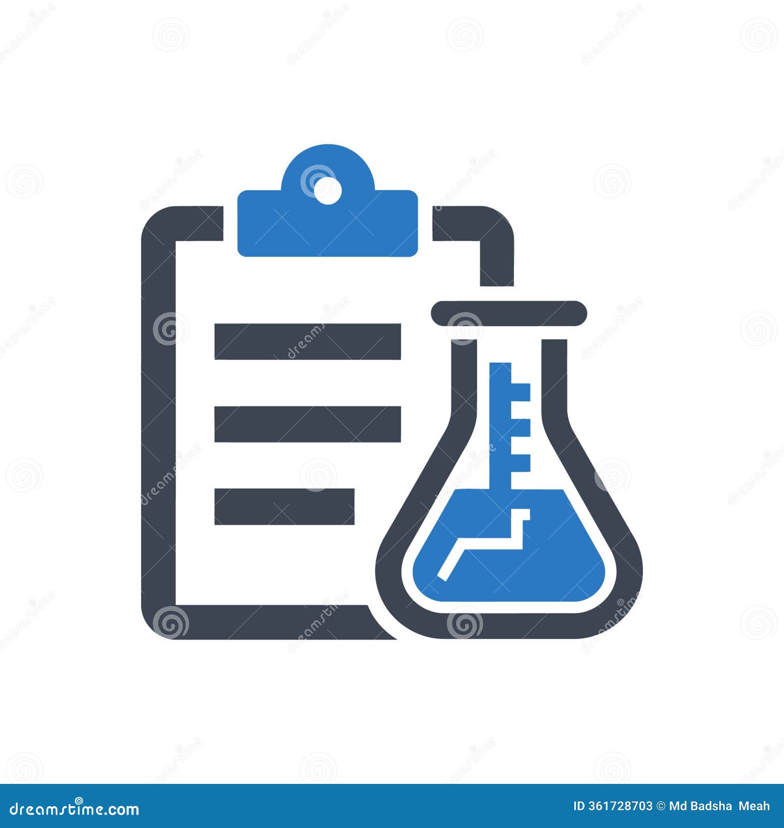Research Lab Icon stock illustration. Illustration of study - 361728703