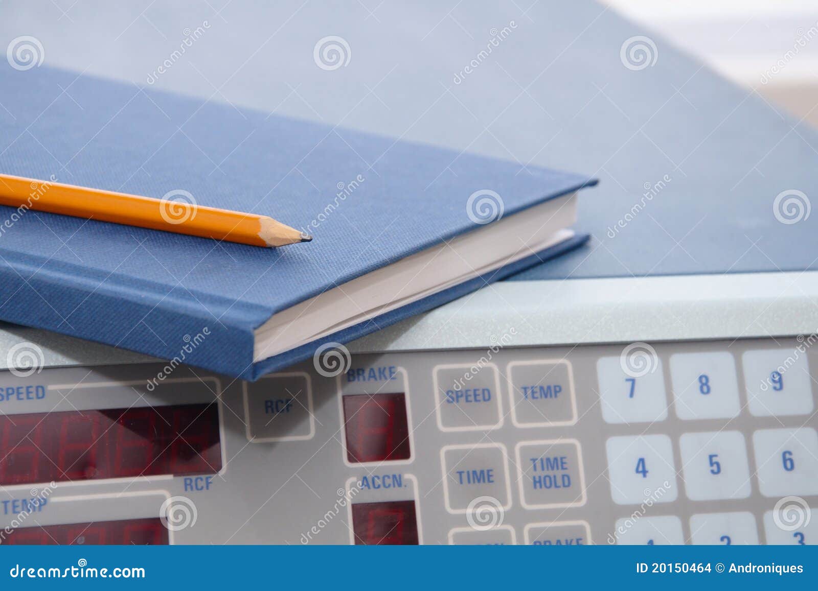 Research Lab Journal on Scientific Apparatus Stock Photo - Image of ...