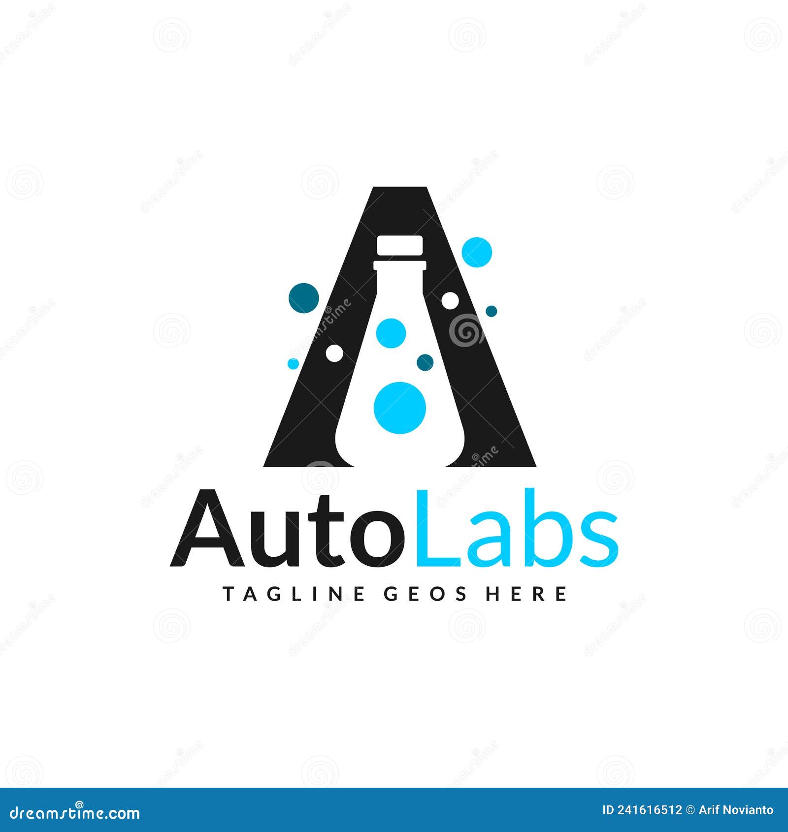 Letter S Labs Logo Cartoon Vector | CartoonDealer.com #227081739