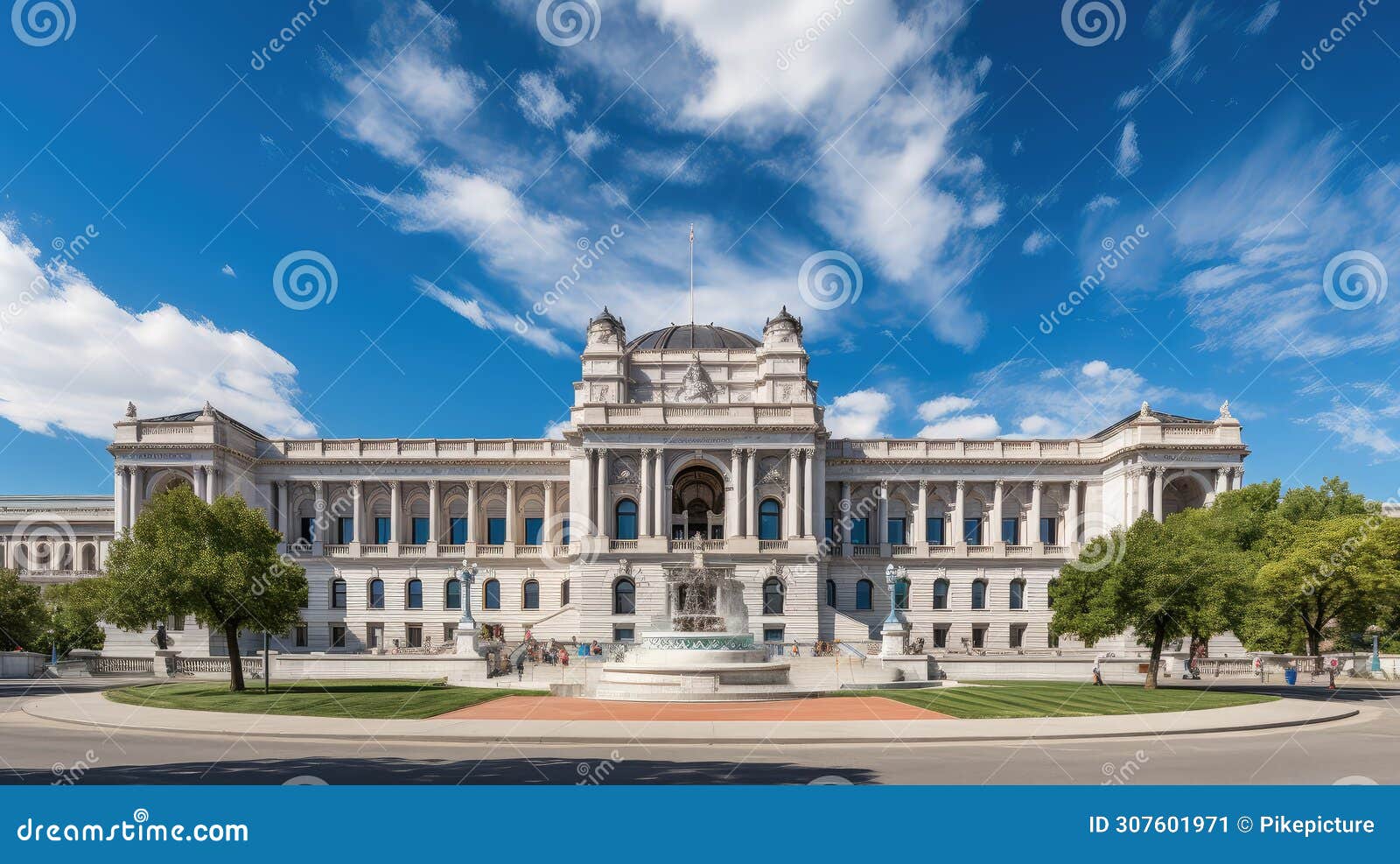 Research Library of Congress Stock Illustration - Illustration of ...