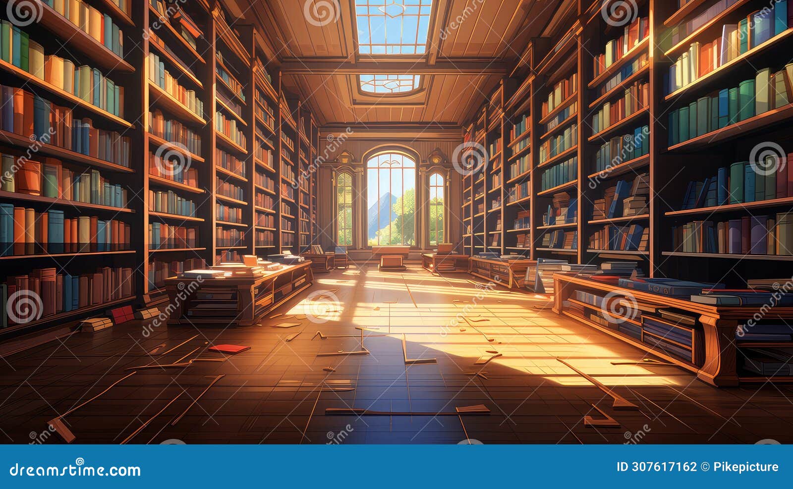 Research library graphics stock illustration. Illustration of ...
