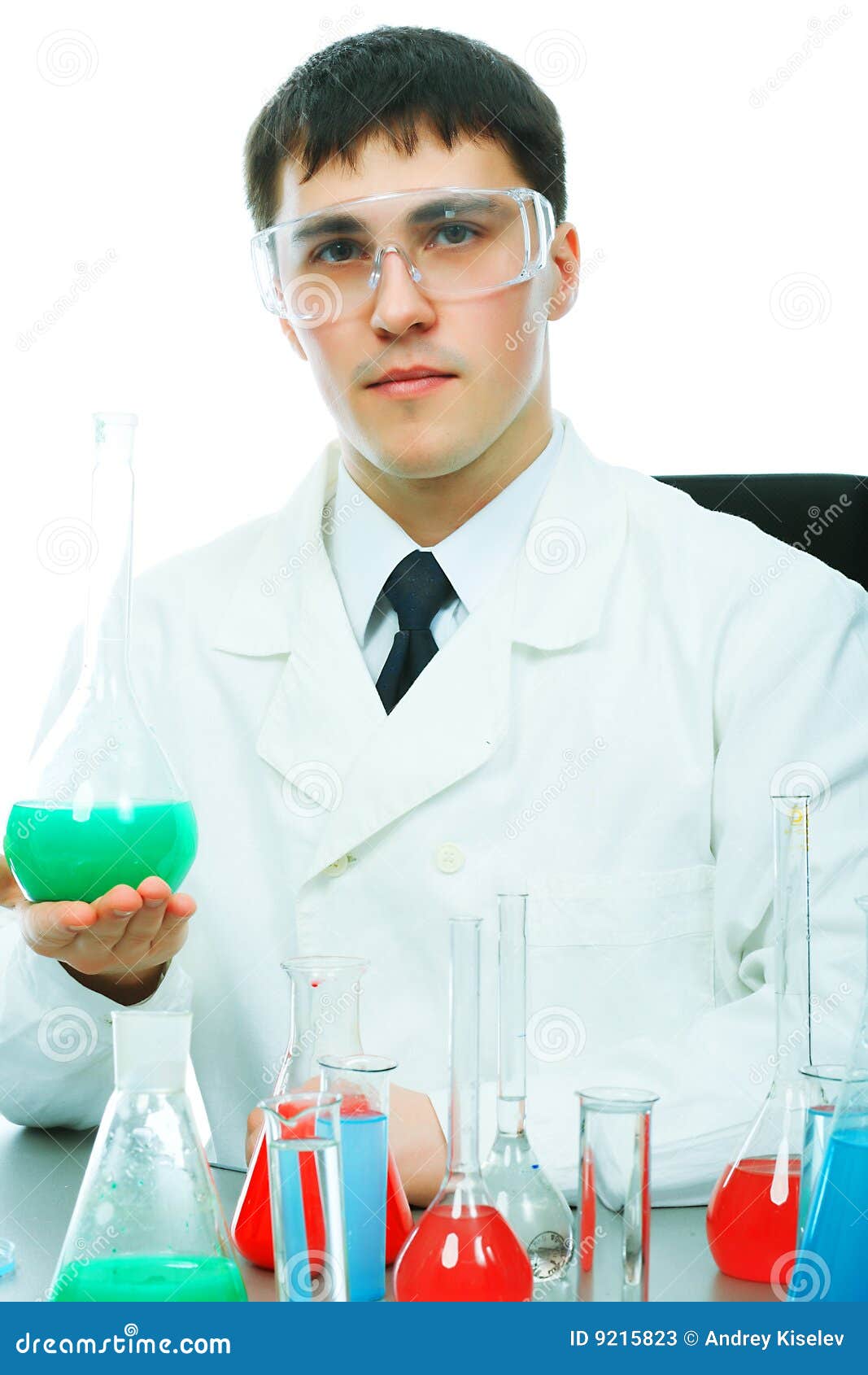 Research man stock image. Image of ampoules, pharmacology - 9215823