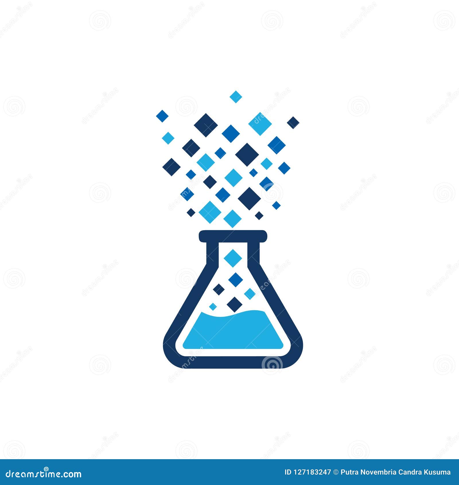 Research Pixel Logo Icon Design Stock Vector - Illustration of icon ...