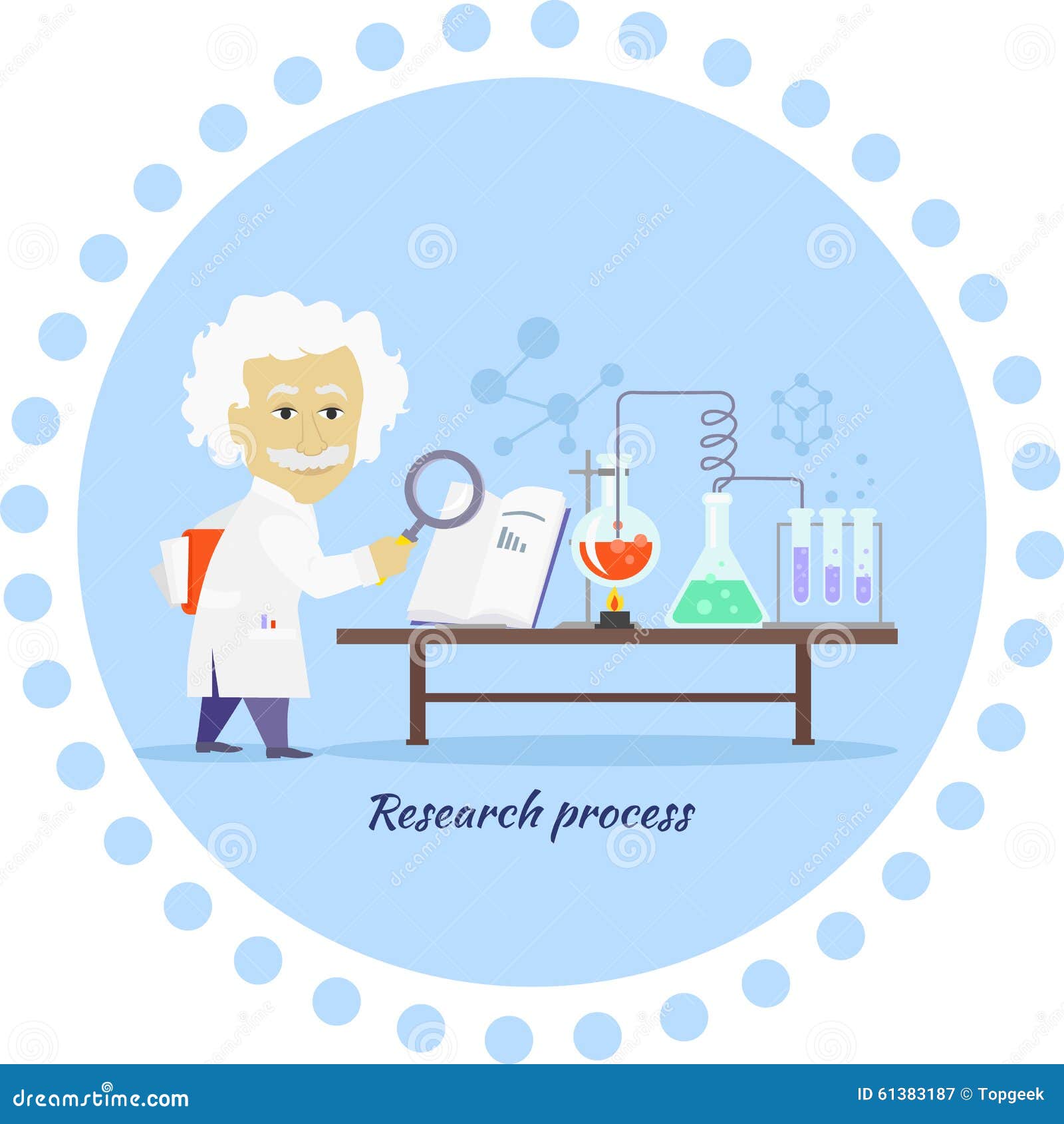 Research Process Sampling From A Target Population Cartoon Vector ...