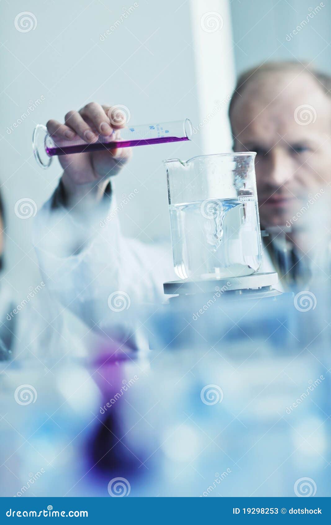 Research and Science People in Laboratory Stock Image - Image of bottle ...