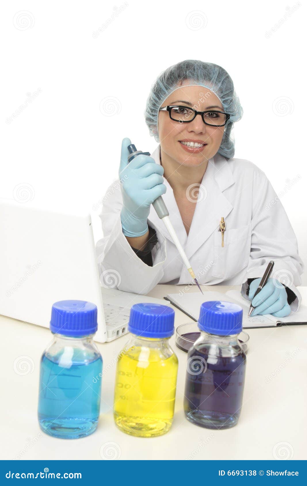 Research Scientist at work stock photo. Image of analyzing - 6693138