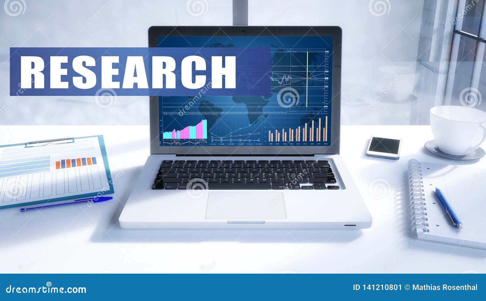 Research stock illustration. Illustration of researcher - 141210801