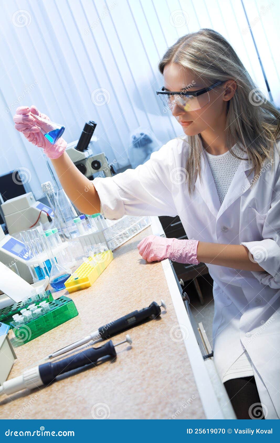 Researcher stock photo. Image of industry, molecular - 25619070