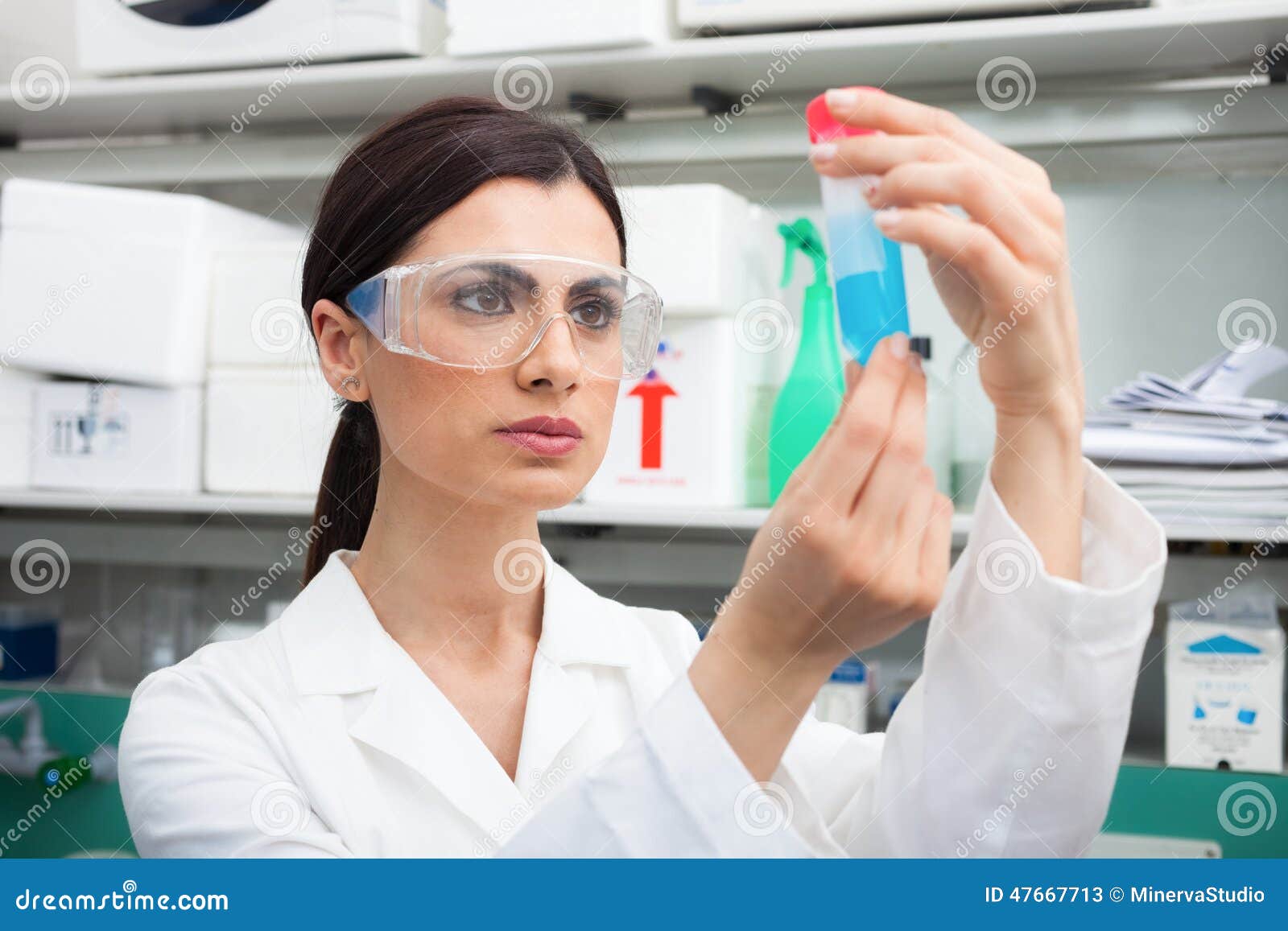Researcher at work stock image. Image of clinic, disease - 47667713