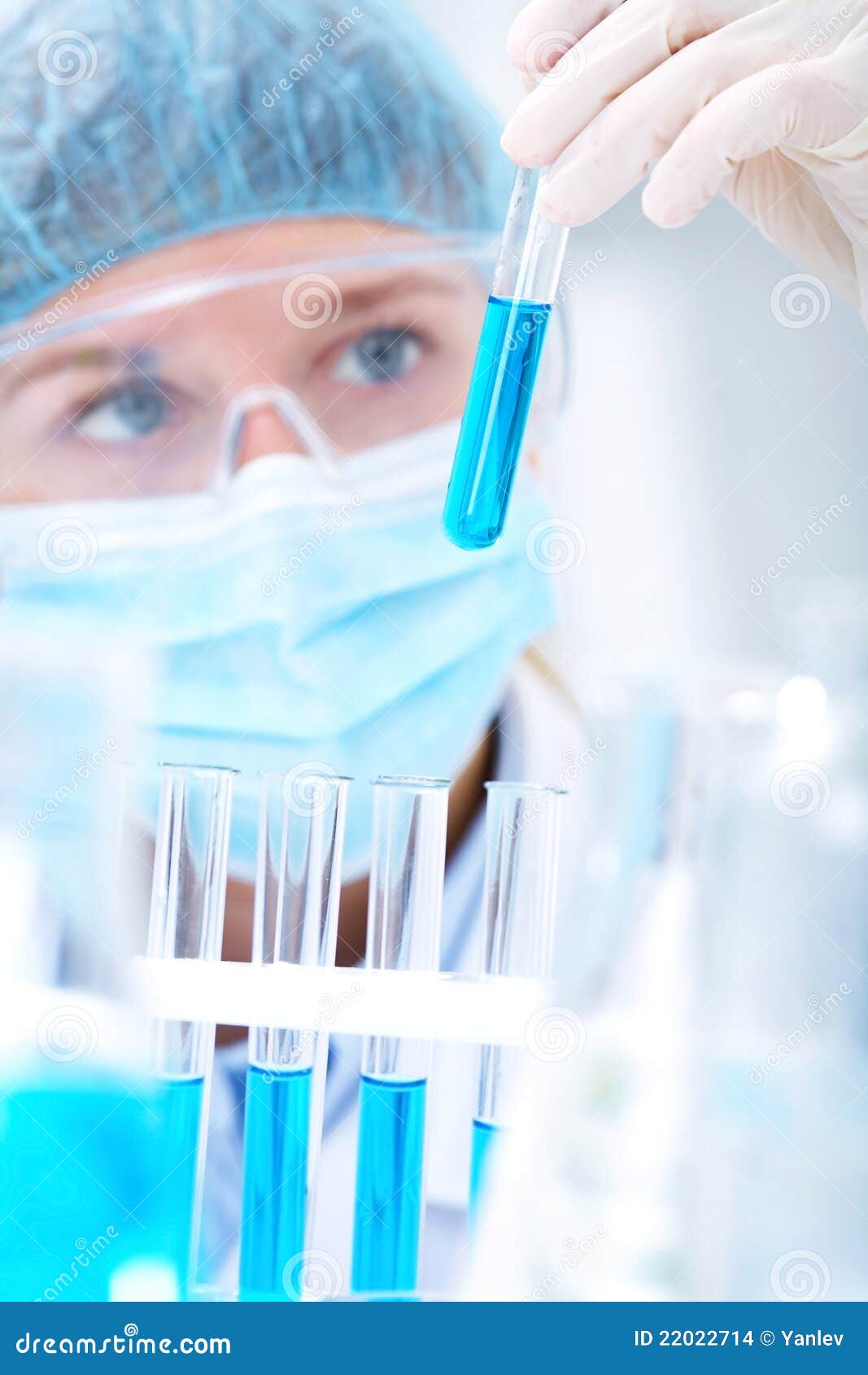 Researcher Working with Chemicals Stock Photo - Image of chemical ...