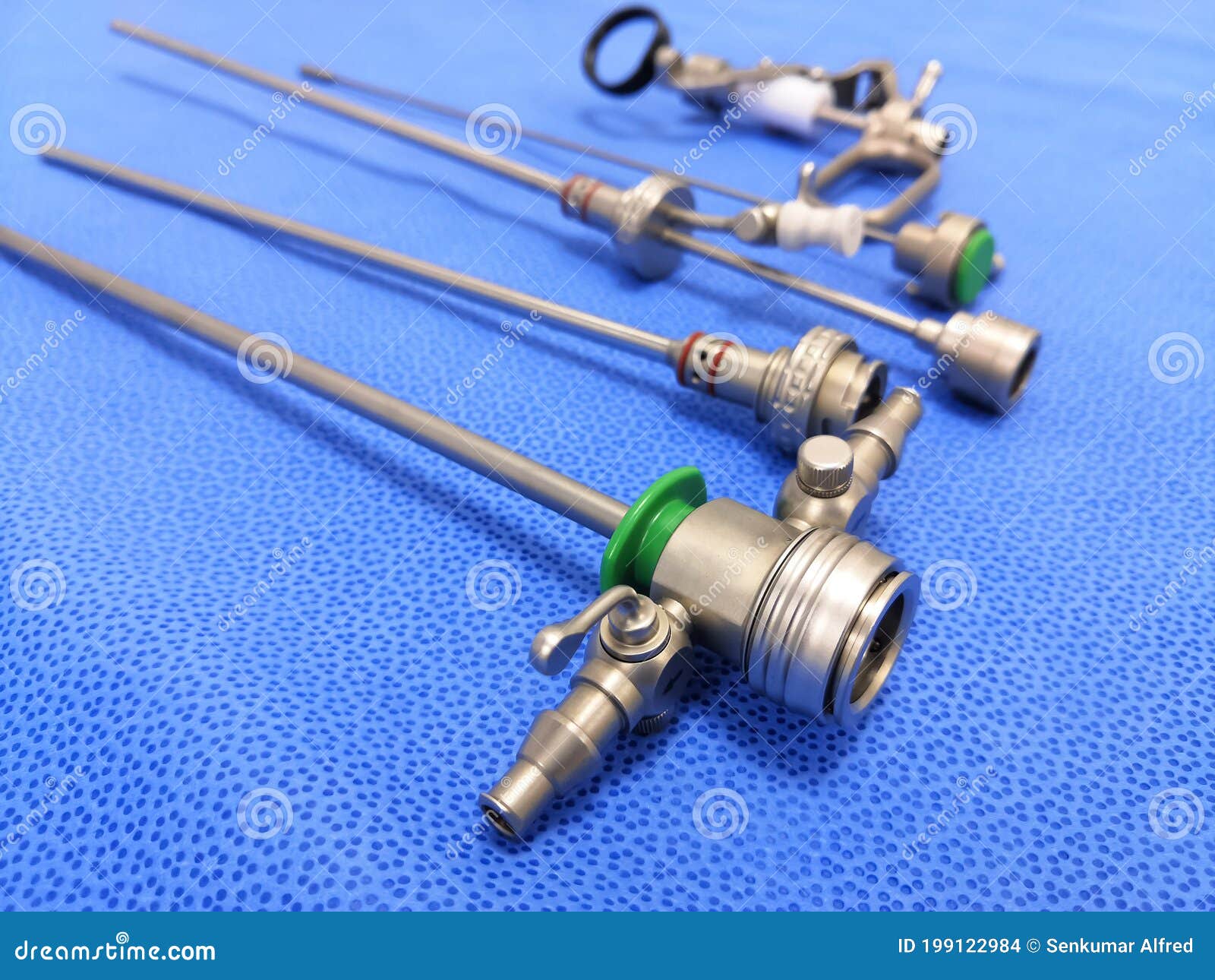 Hysteroscopy Surgical Instruments Set Stock Image | CartoonDealer.com ...