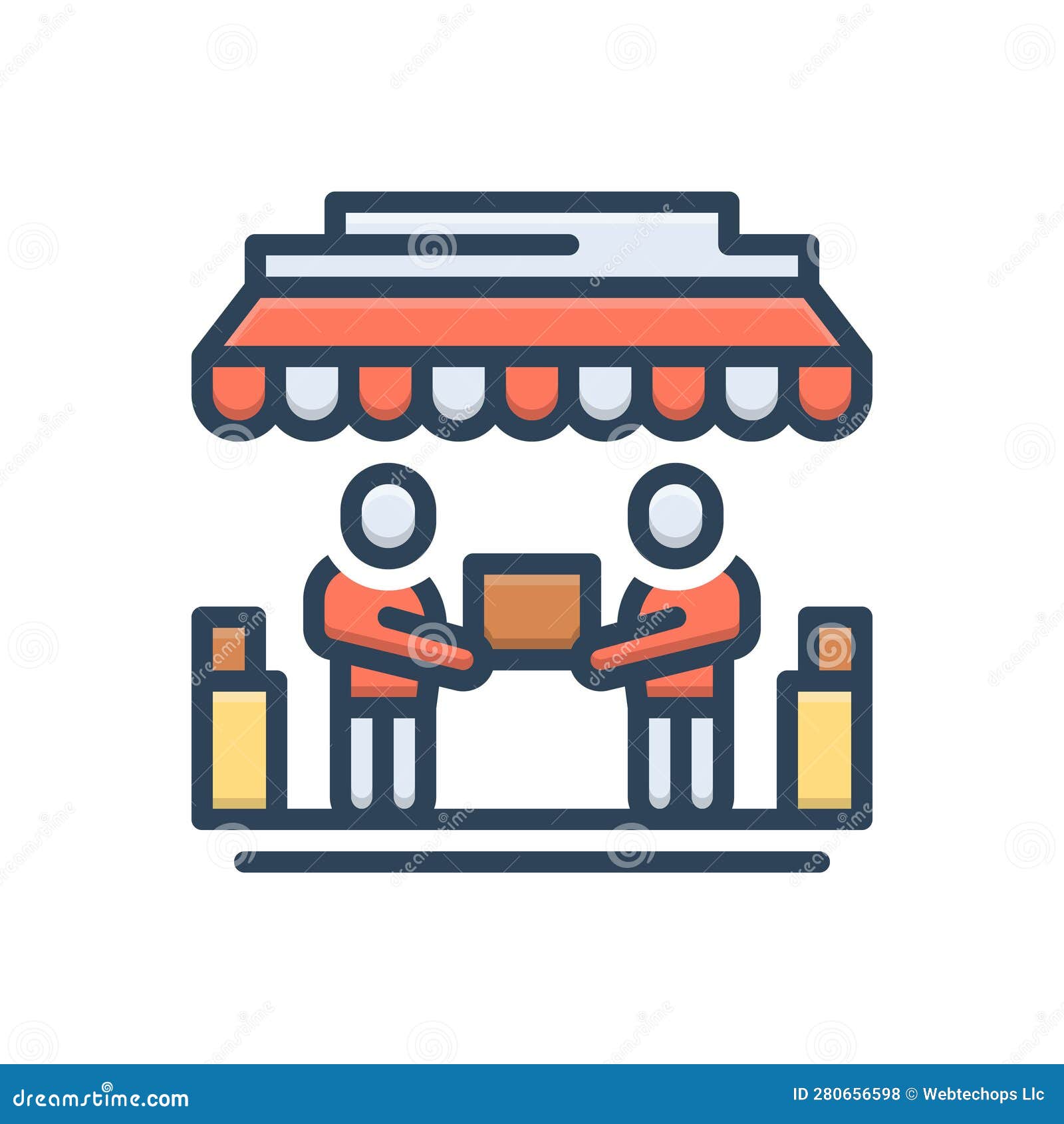 Color Illustration Icon for Reseller, Distributor and Marketplace Stock ...
