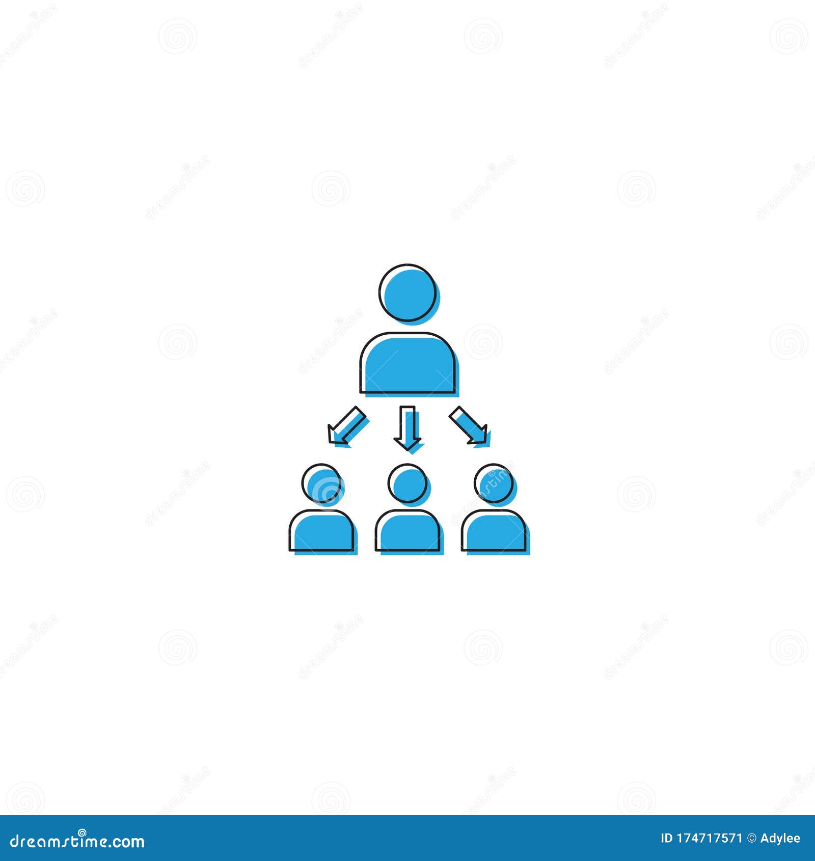 Reseller Vector Icon Symbol Isolated on White Background Stock Vector ...