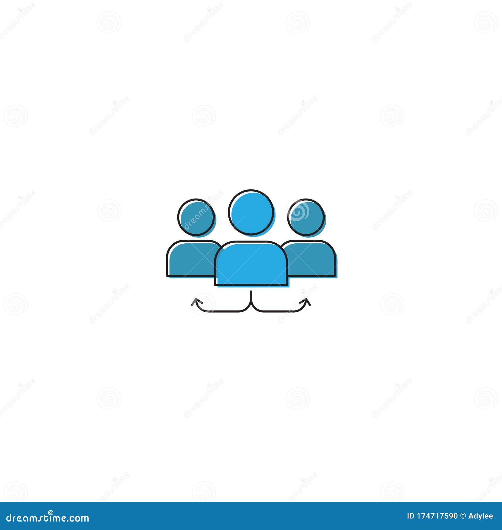 Reseller Vector Icon Symbol Isolated on White Background Stock Vector ...