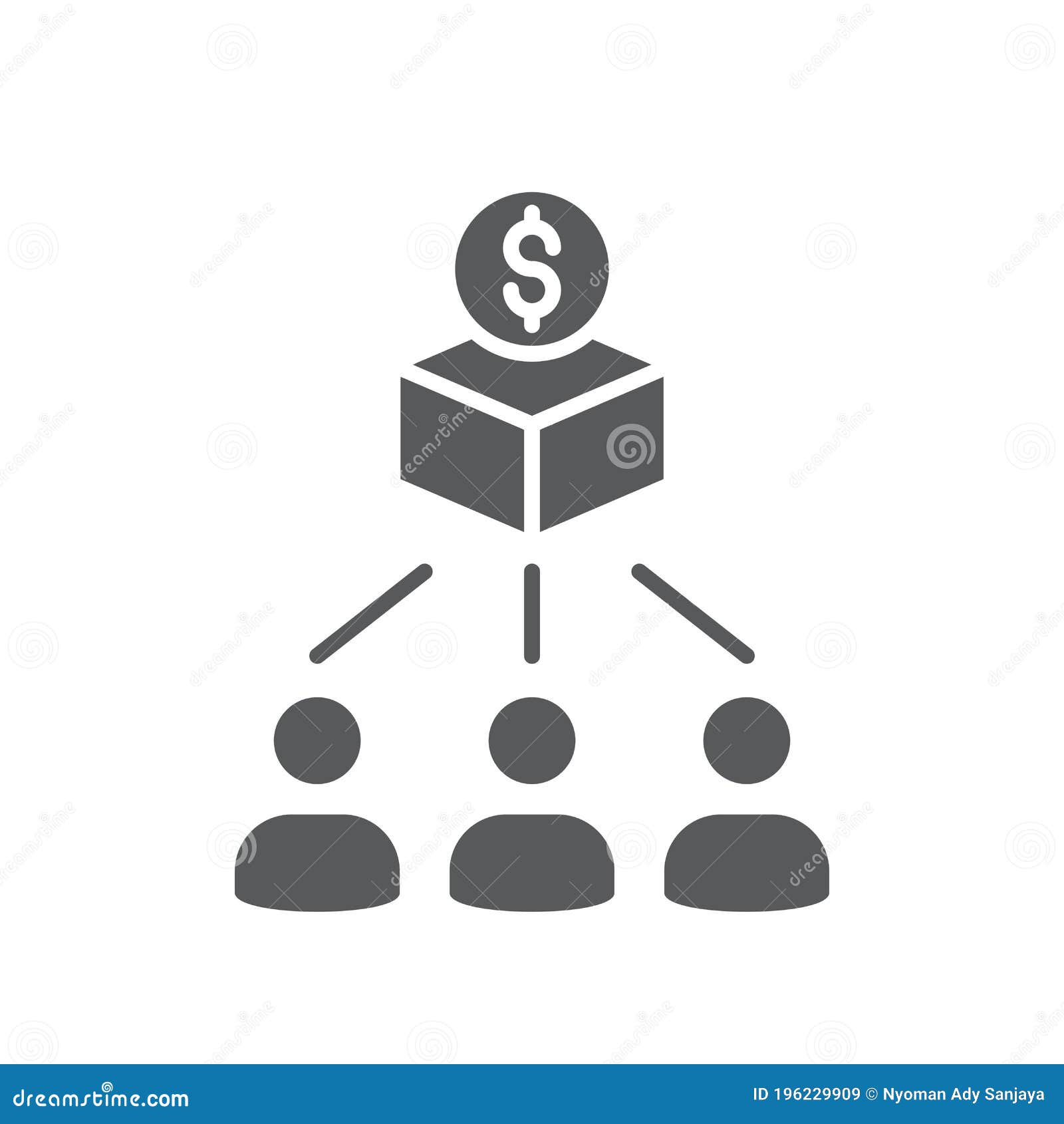 Reseller Vector Icon Symbol Isolated on White Background Stock Vector ...