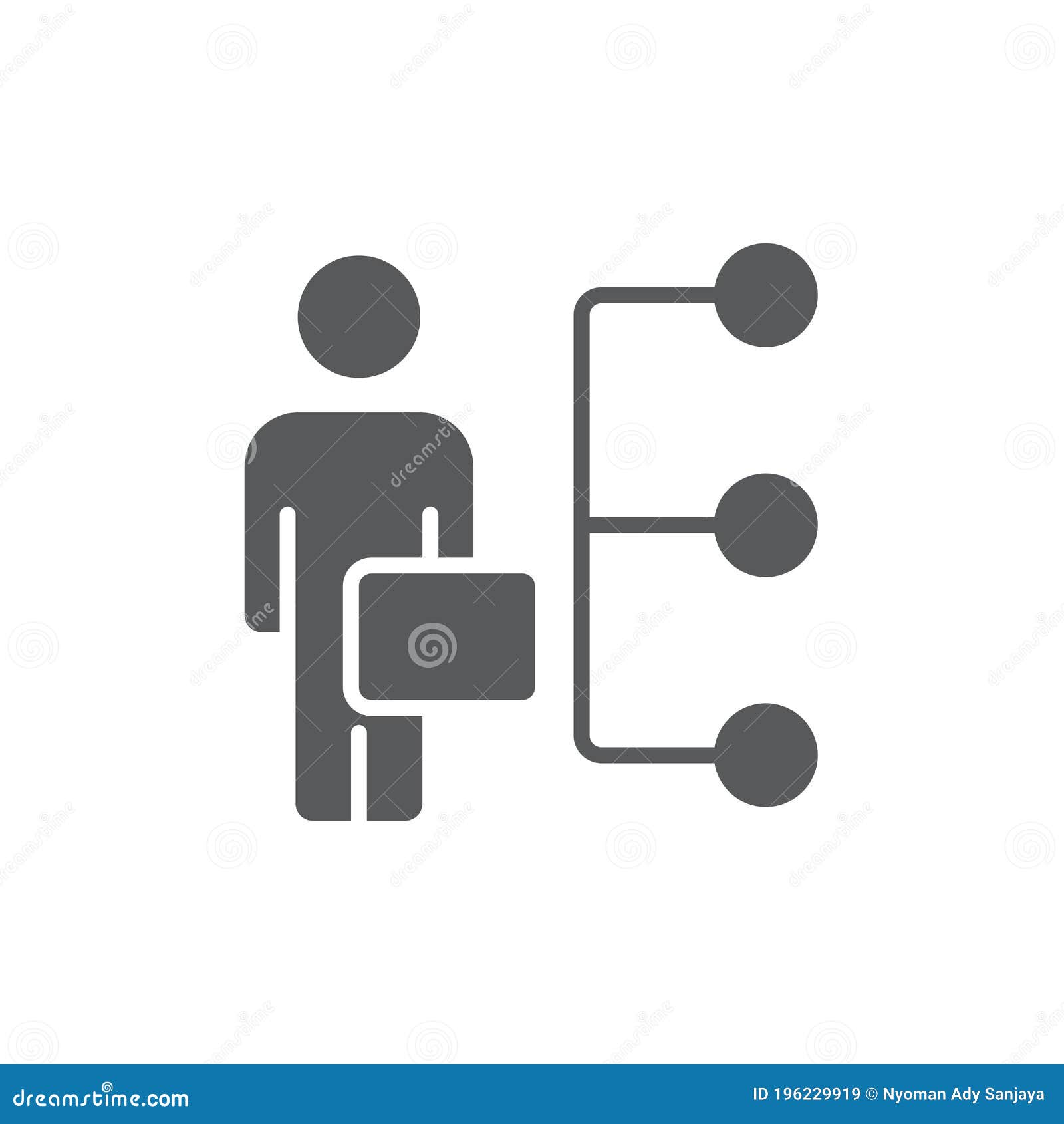 Reseller Vector Icon Symbol Isolated on White Background Stock Vector ...