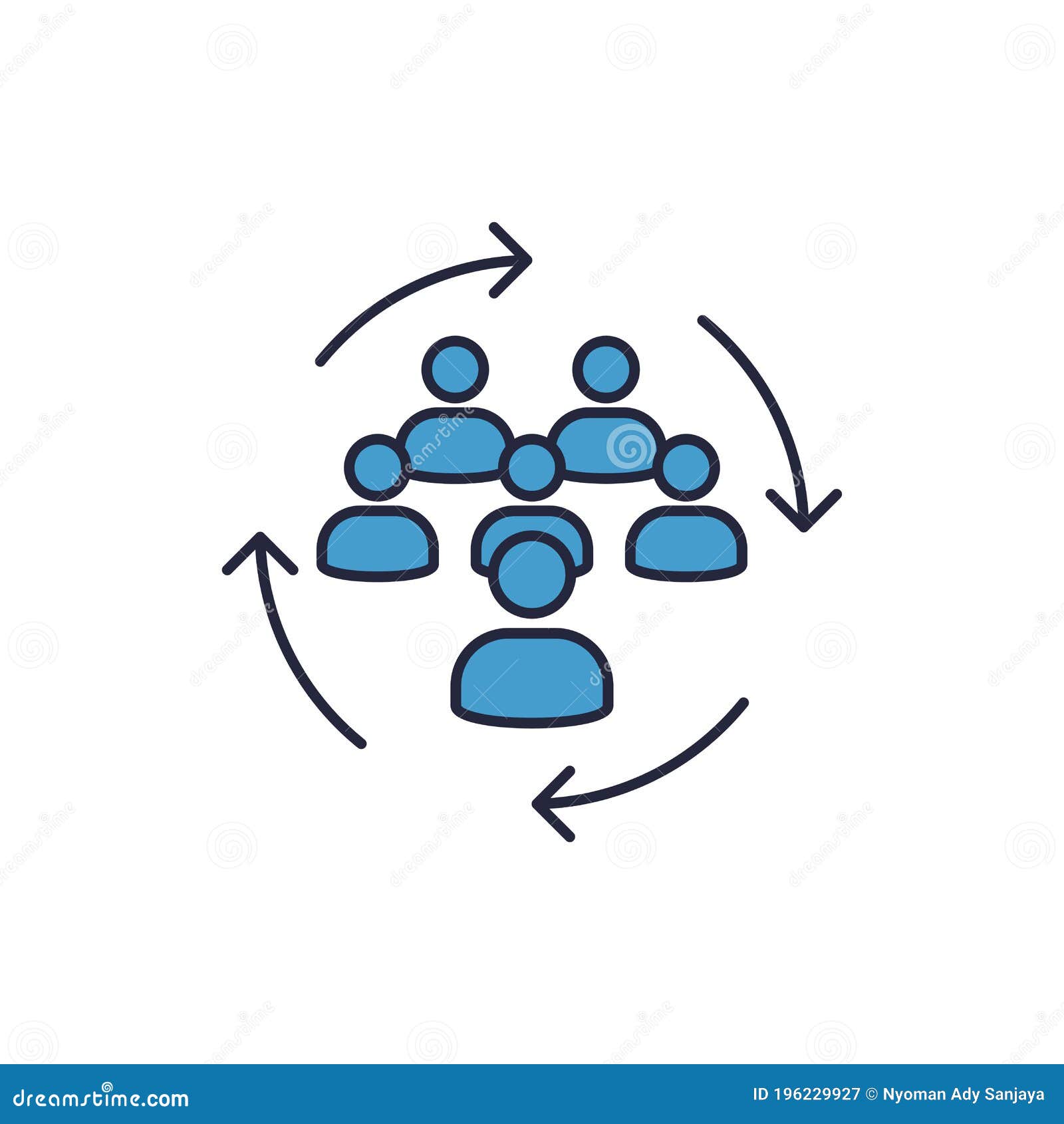 Reseller Vector Icon Symbol Isolated on White Background Stock Vector ...