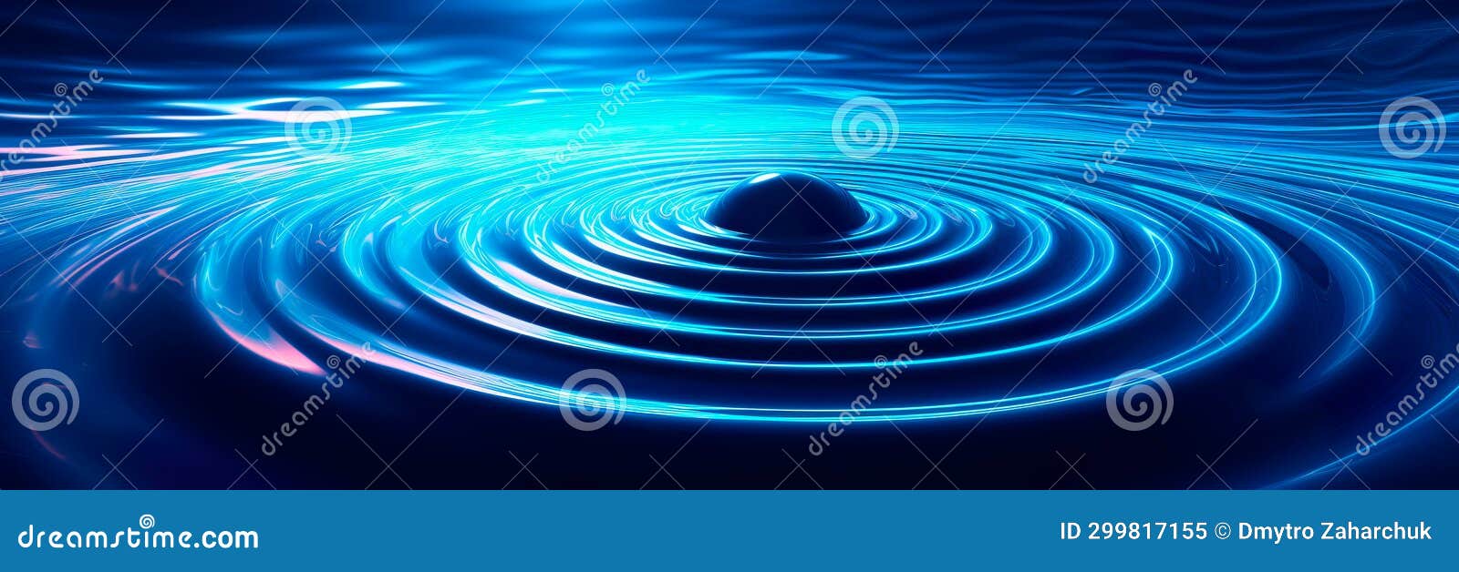 Resembling Ripples in Water, with Concentric Circles Expanding Outward ...