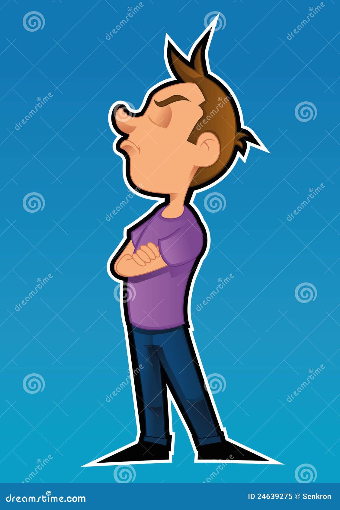 Resentful Man Royalty Free Stock Photo - Image: 24639275