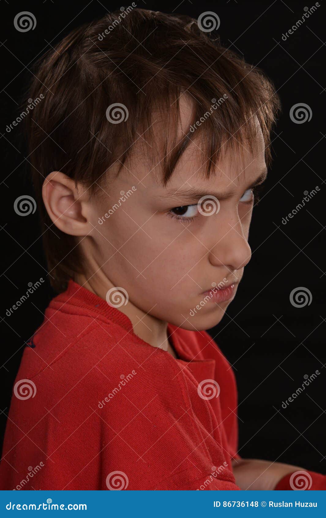 Resentful young guy stock photo. Image of hand, childhood - 86736148