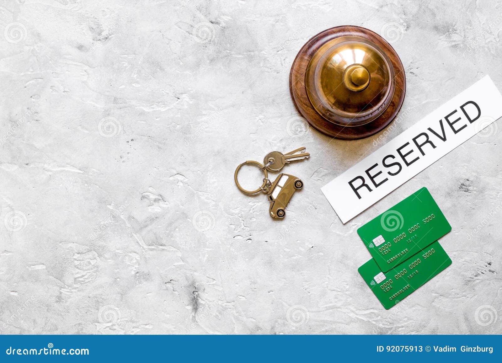 Reservation Form on Hotel Reception Desk Background Top View Mock Up ...