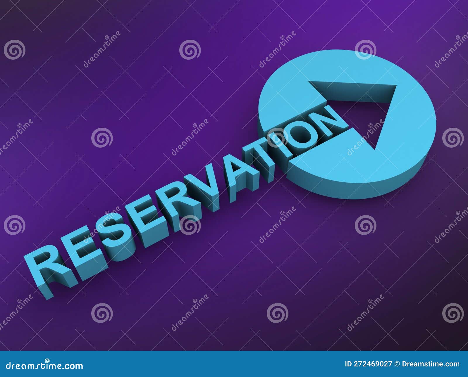Reservation word on purple stock illustration. Illustration of organ ...