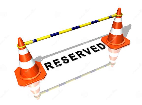 Reserved stock image. Image of occupation, single, boundary - 2384607