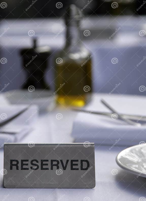 Reserved stock photo. Image of lunch, table, break, field - 2578814