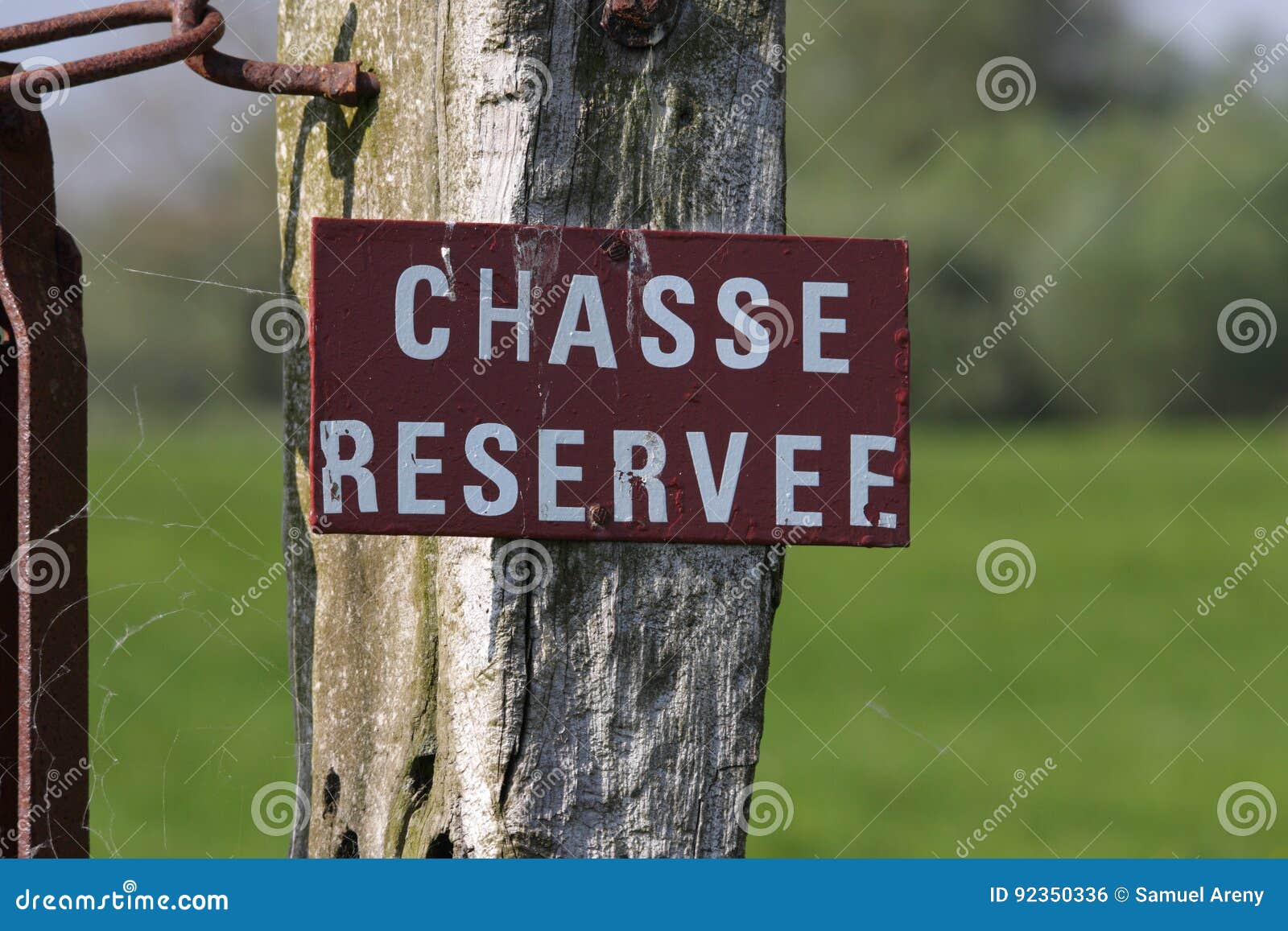 Reserved hunt panel stock photo. Image of wood, reserve - 92350336