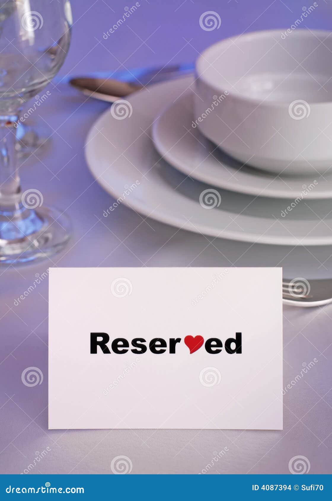 Reserved for lovers stock photo. Image of high, luxury - 4087394