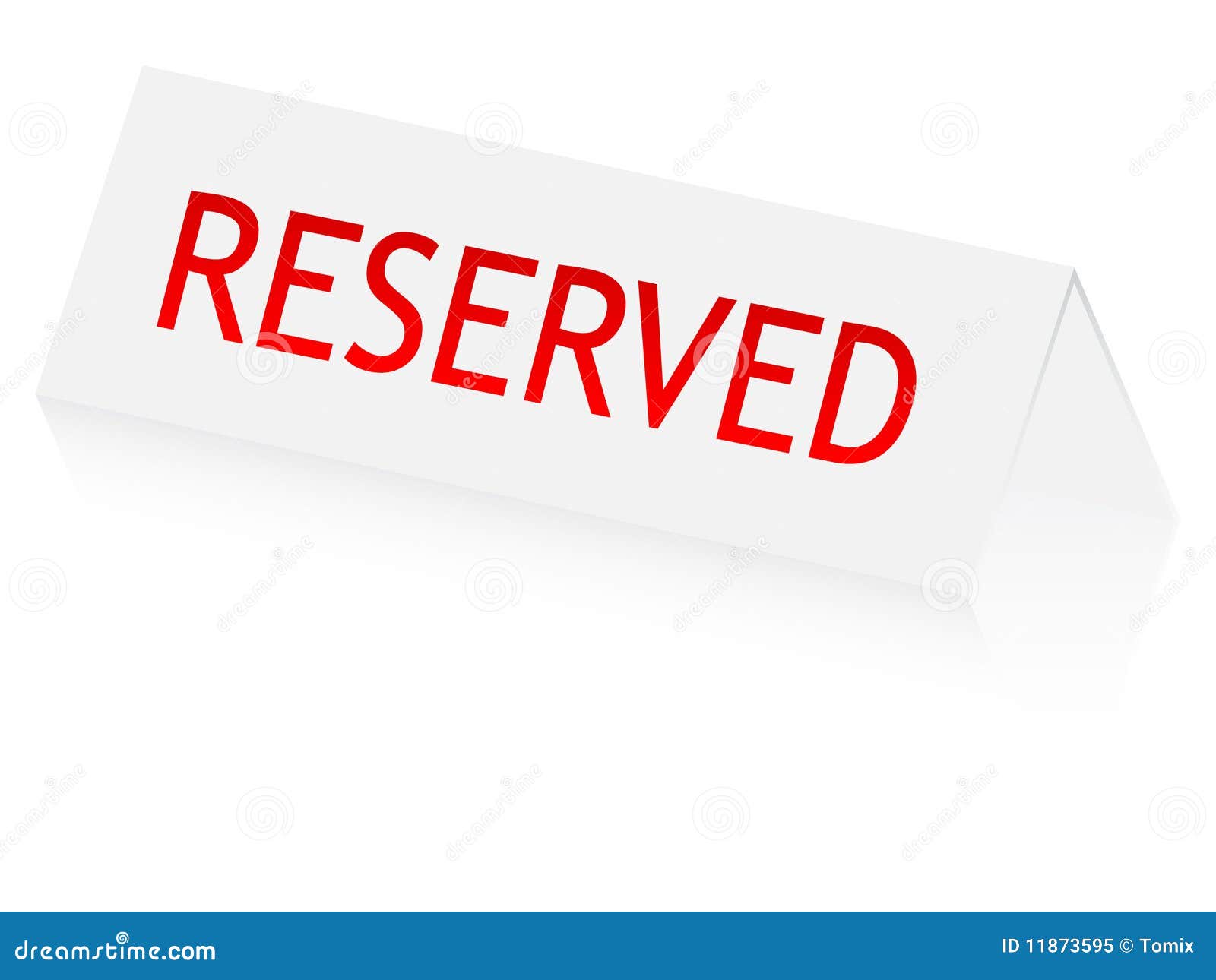 Reserved panel stock vector. Illustration of plate, design - 11873595