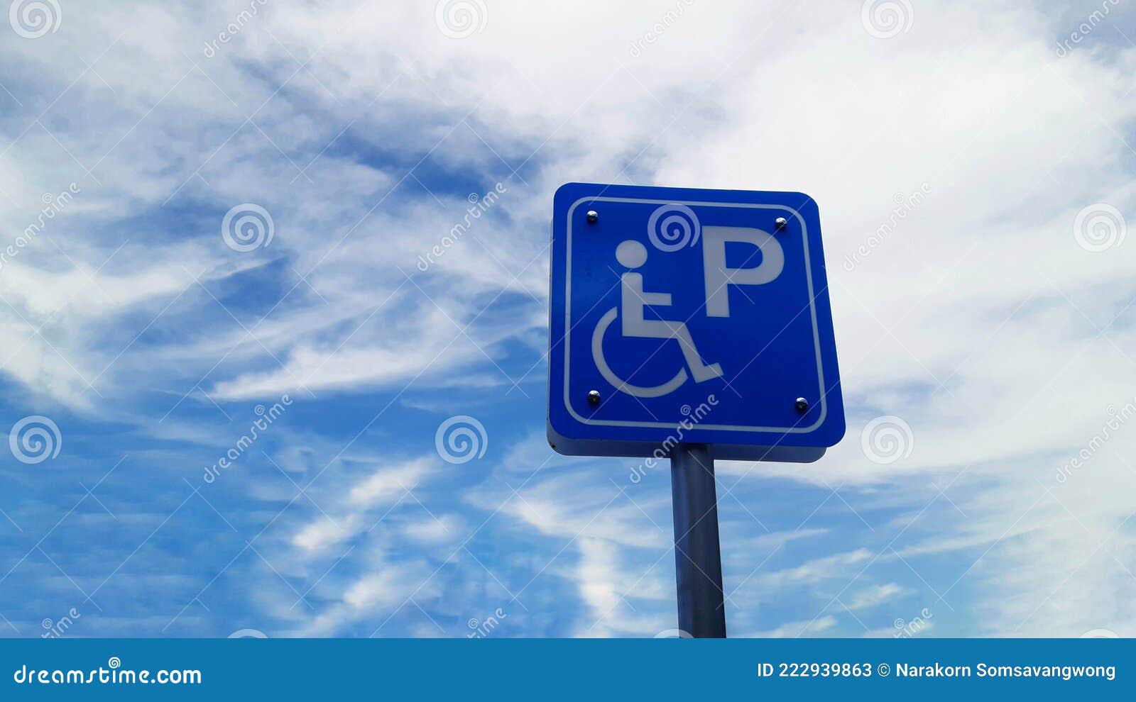 Reserved Parking for Handicapped only Sign. Stock Image - Image of ...