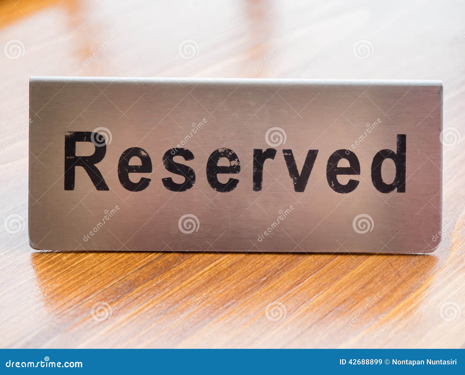 Reserved sign stock image. Image of food, booking, note - 42688899