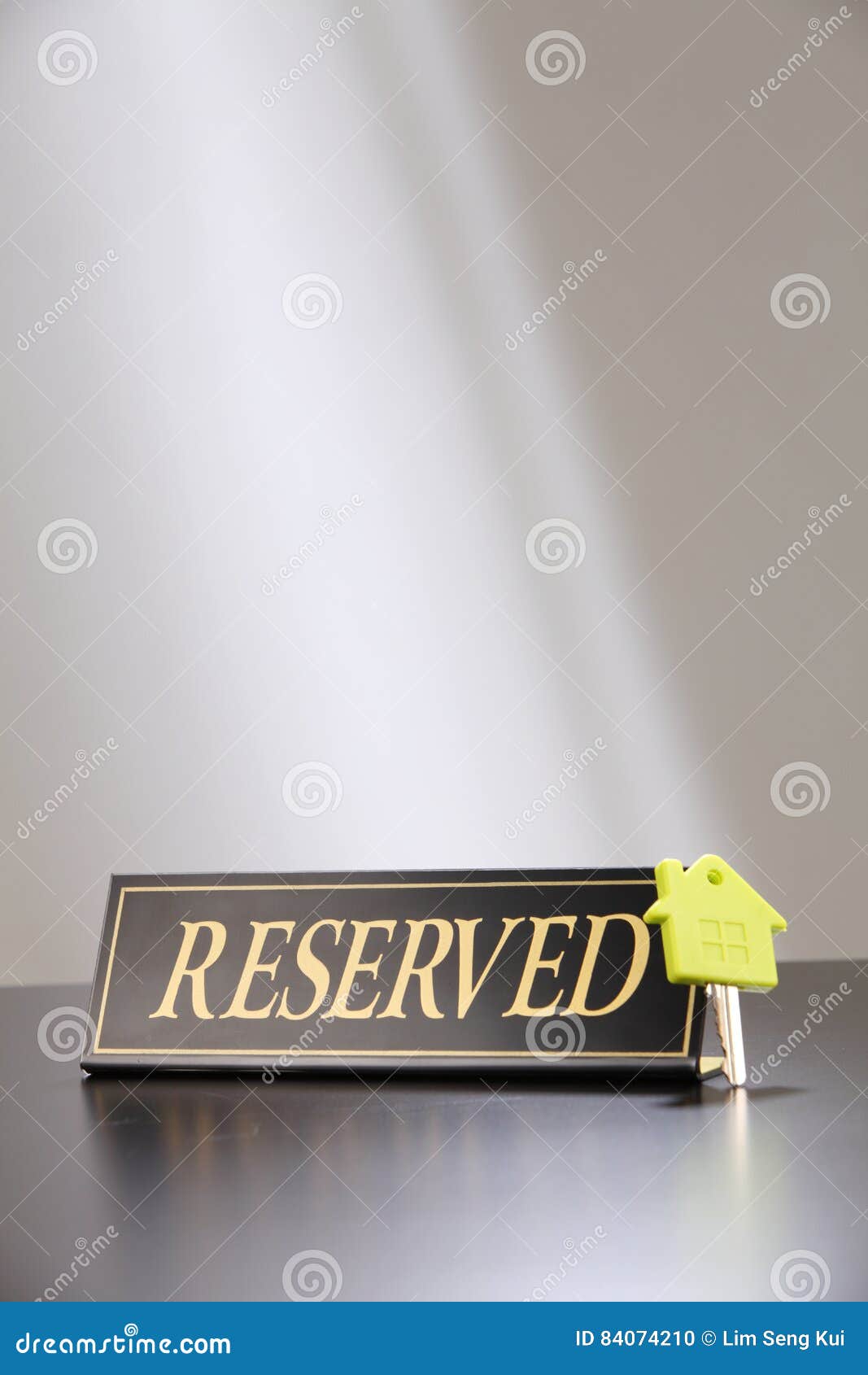 Reserved sign stock photo. Image of elegant, dinner, plate - 84074210