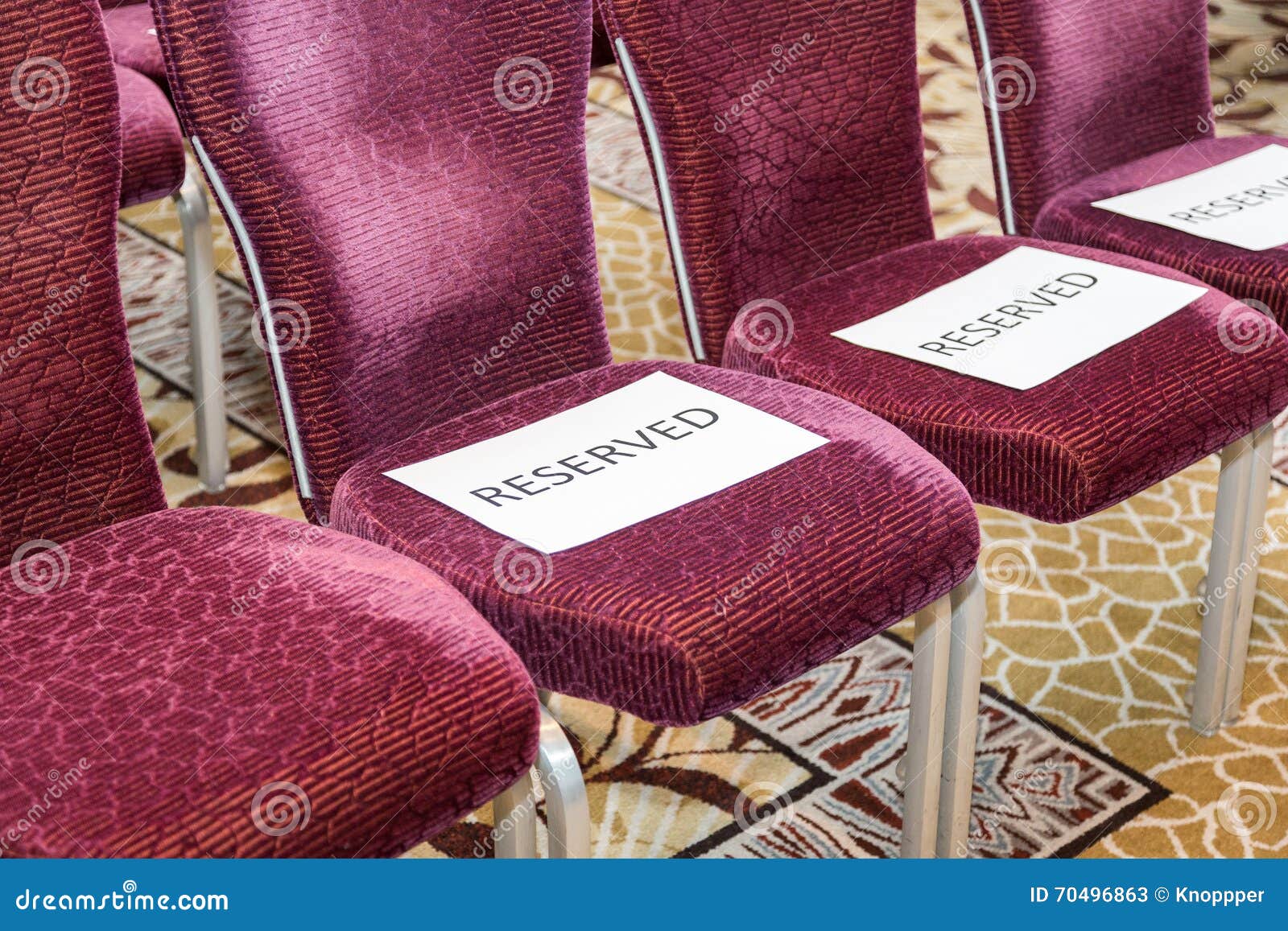 Reserved sign stock image. Image of white, elegance, lecture - 70496863