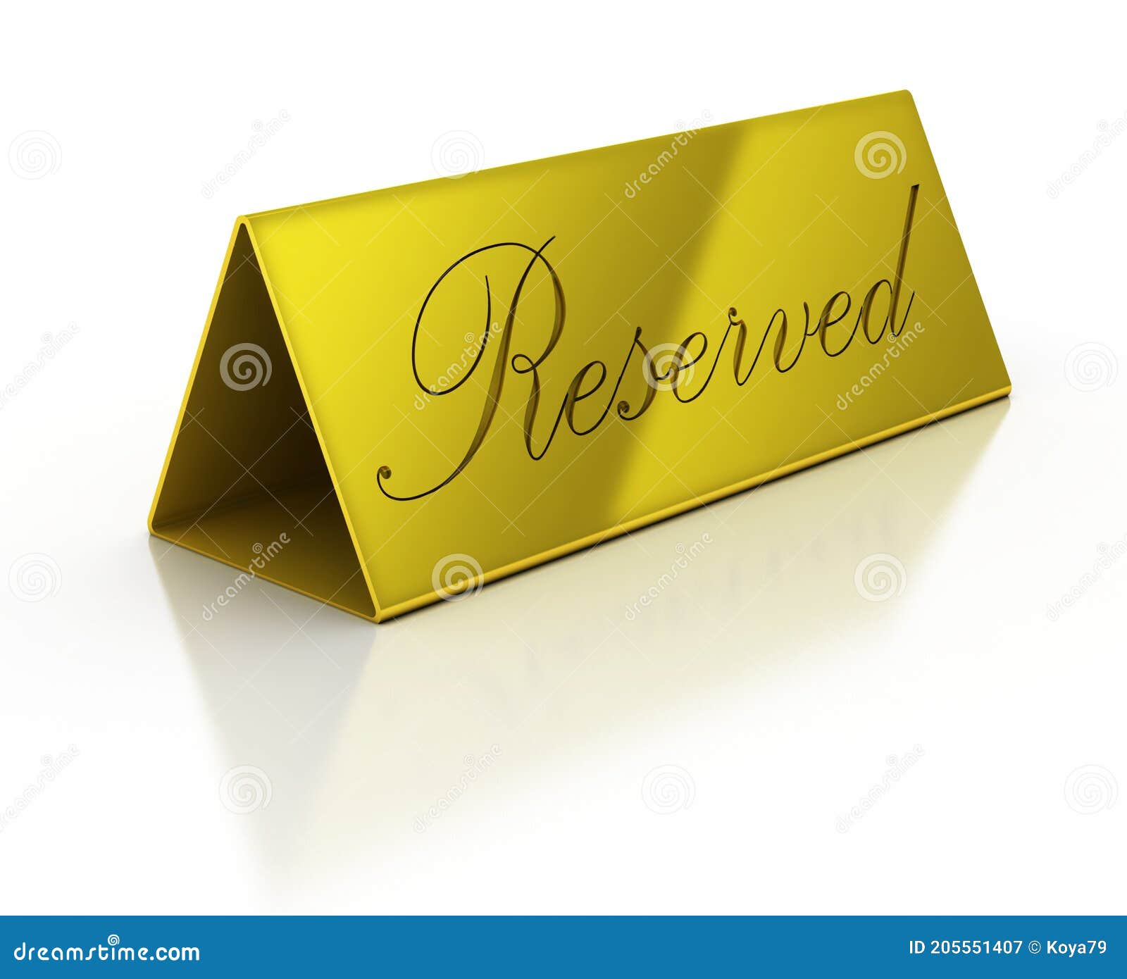 Reserved Table In Park Cafe Under Parasol. Flat Cartoon Vector ...