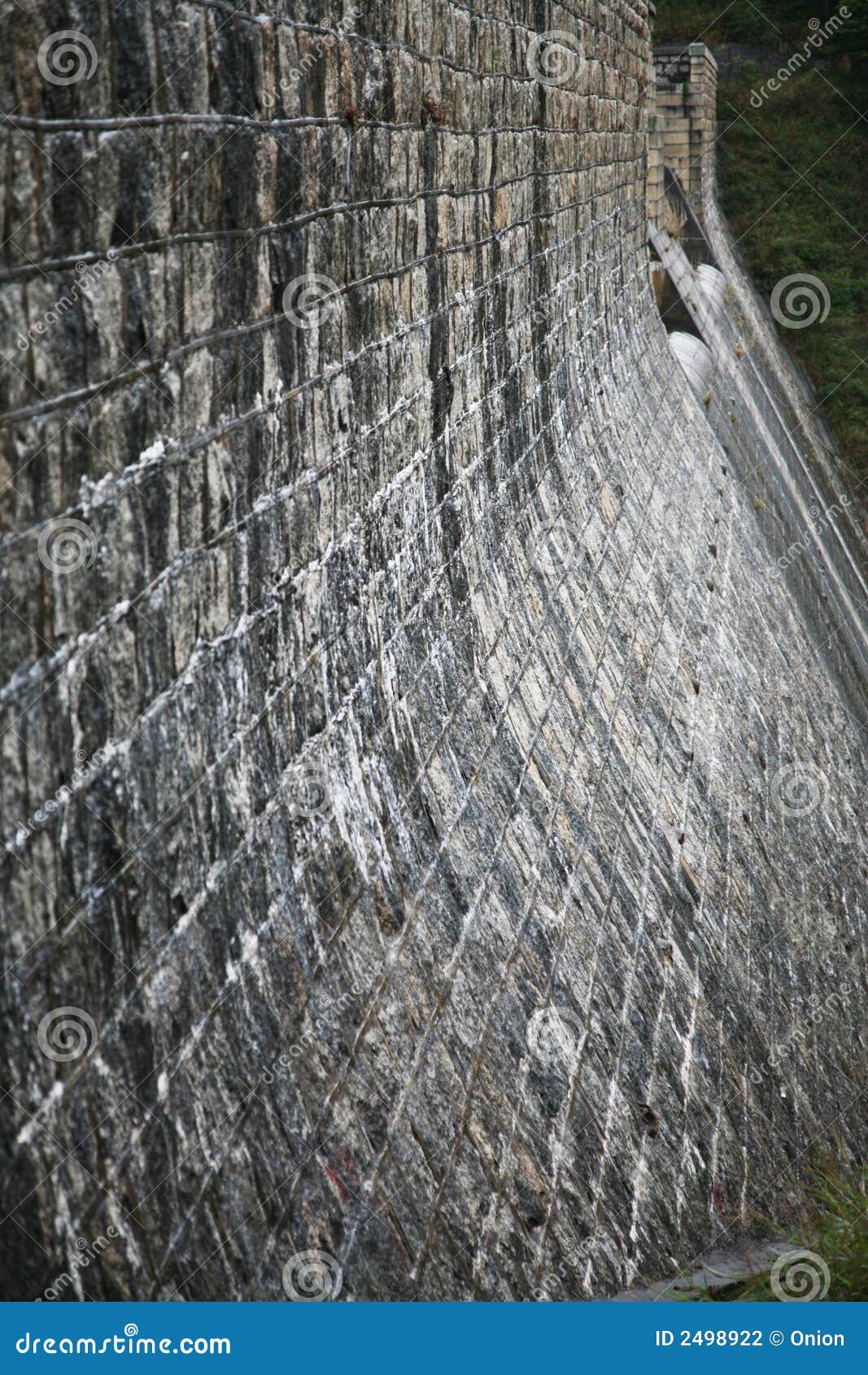 Reservoir wall stock photo. Image of moody, durable, shape - 2498922
