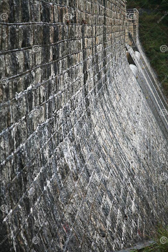 Reservoir wall stock photo. Image of moody, durable, shape - 2498922