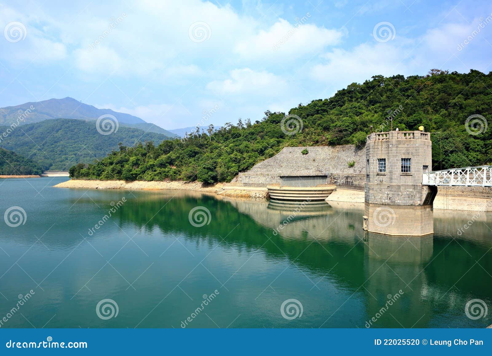 Reservoirs stock photo. Image of grass, rock, lake, spring - 22025520