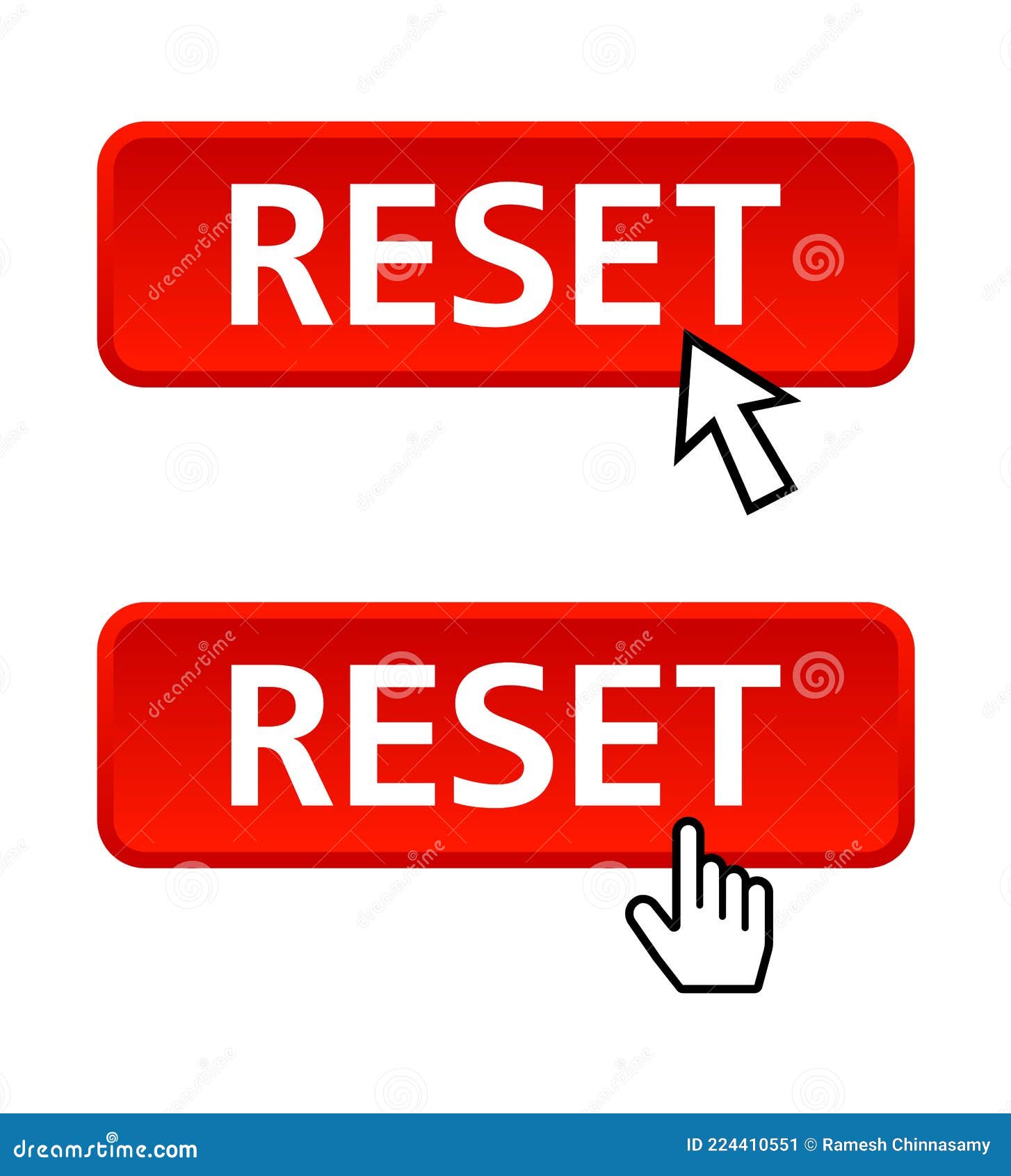 Reset Stop Sign Start Over Begin Again Fresh Stock Photography ...