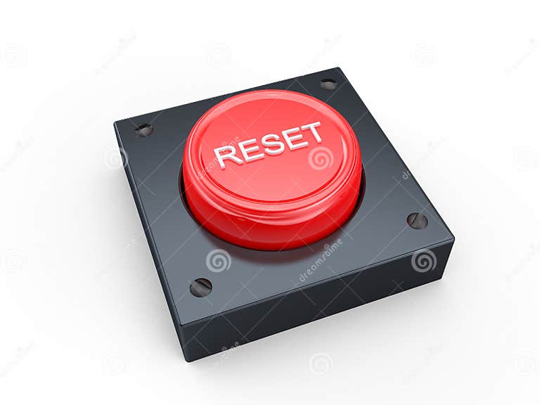 Reset button stock illustration. Illustration of redo - 16957662